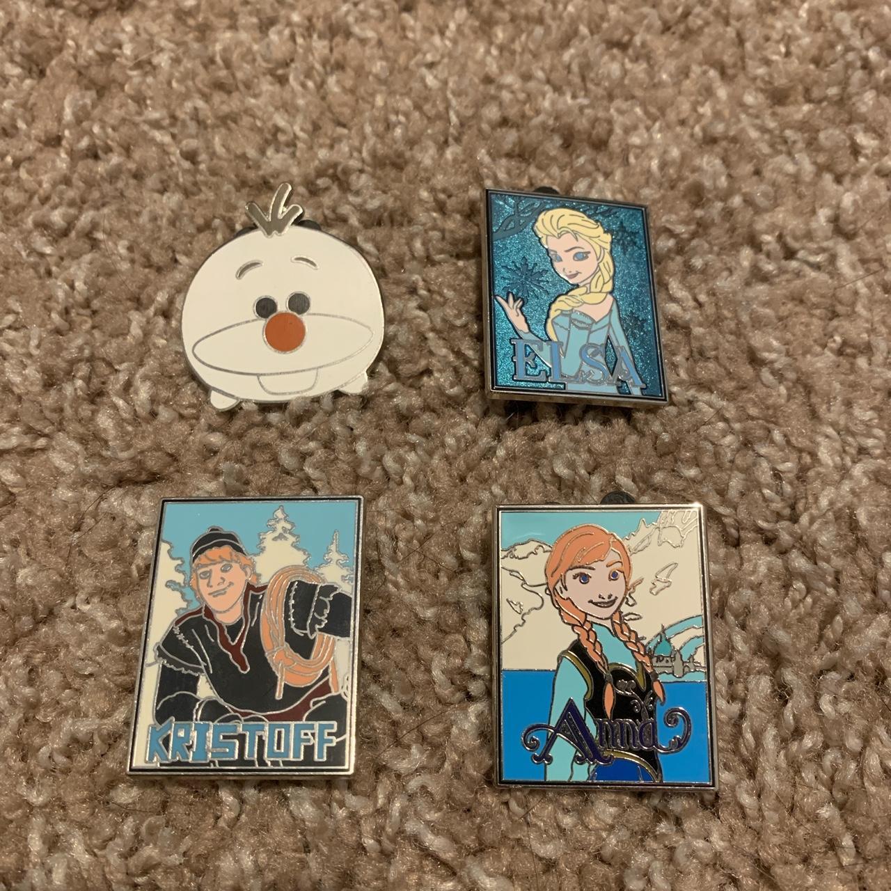 Disney Frozen pin lot of 4. #Disney #tradingpins... - Depop