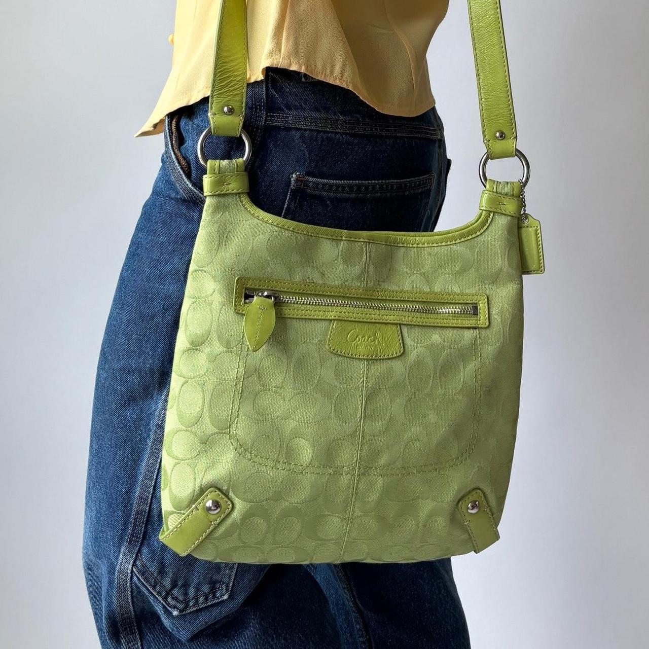 2000s Coach 🍋‍🟩 Satchel Authentic Coach - Depop