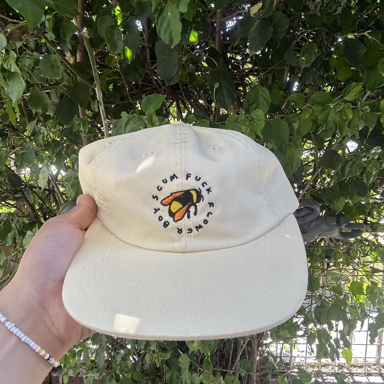 Flower Boy Hat - Cream white by Golfwang. It has... - Depop