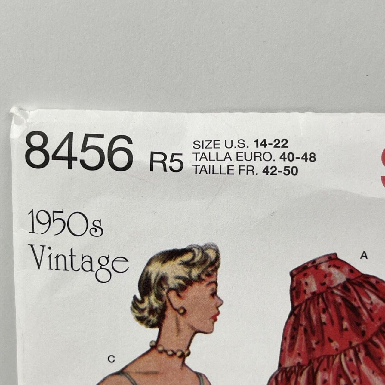 Simplicity Pattern 8456 R5 Size 14/16/18/20/22... - Depop