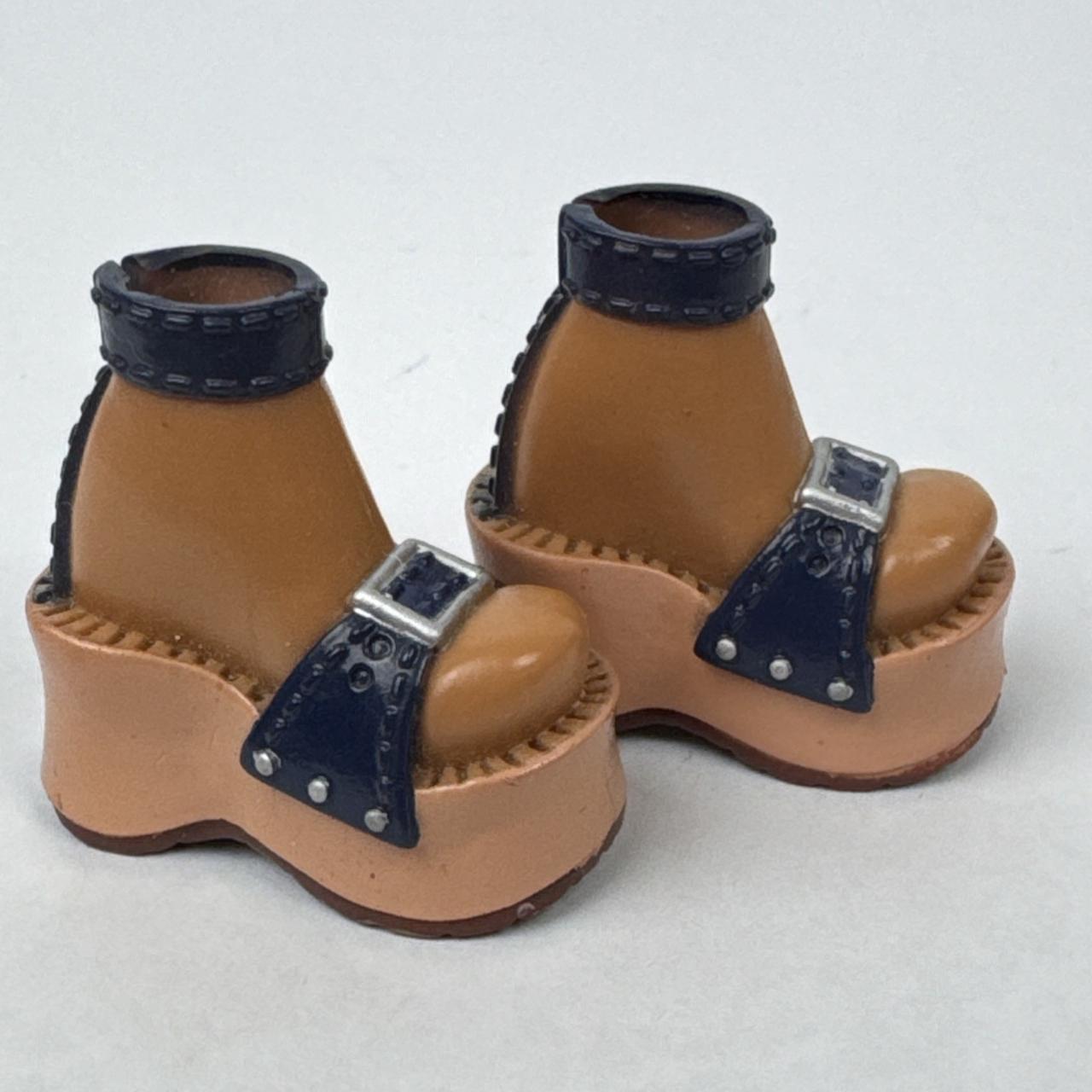 Vtg 2003 Madison My Scene Spring Break Blue Platform... | Depop