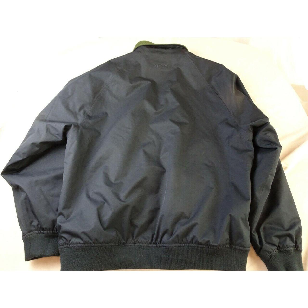 (W1) Orvis Men Dark Blue Jacket Size L. Preowned.... - Depop