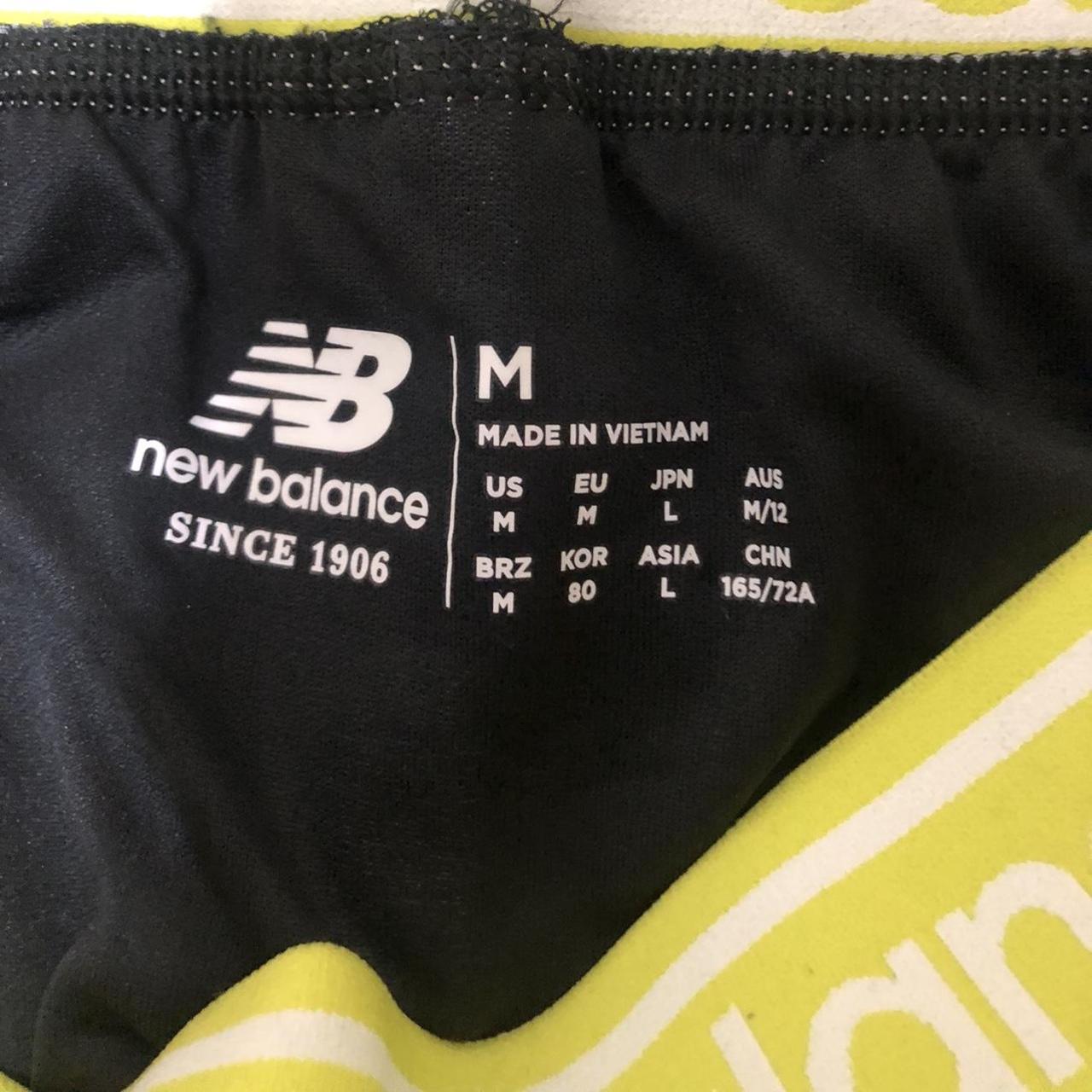 New balance Shorts Lime Green and Black NB running... - Depop