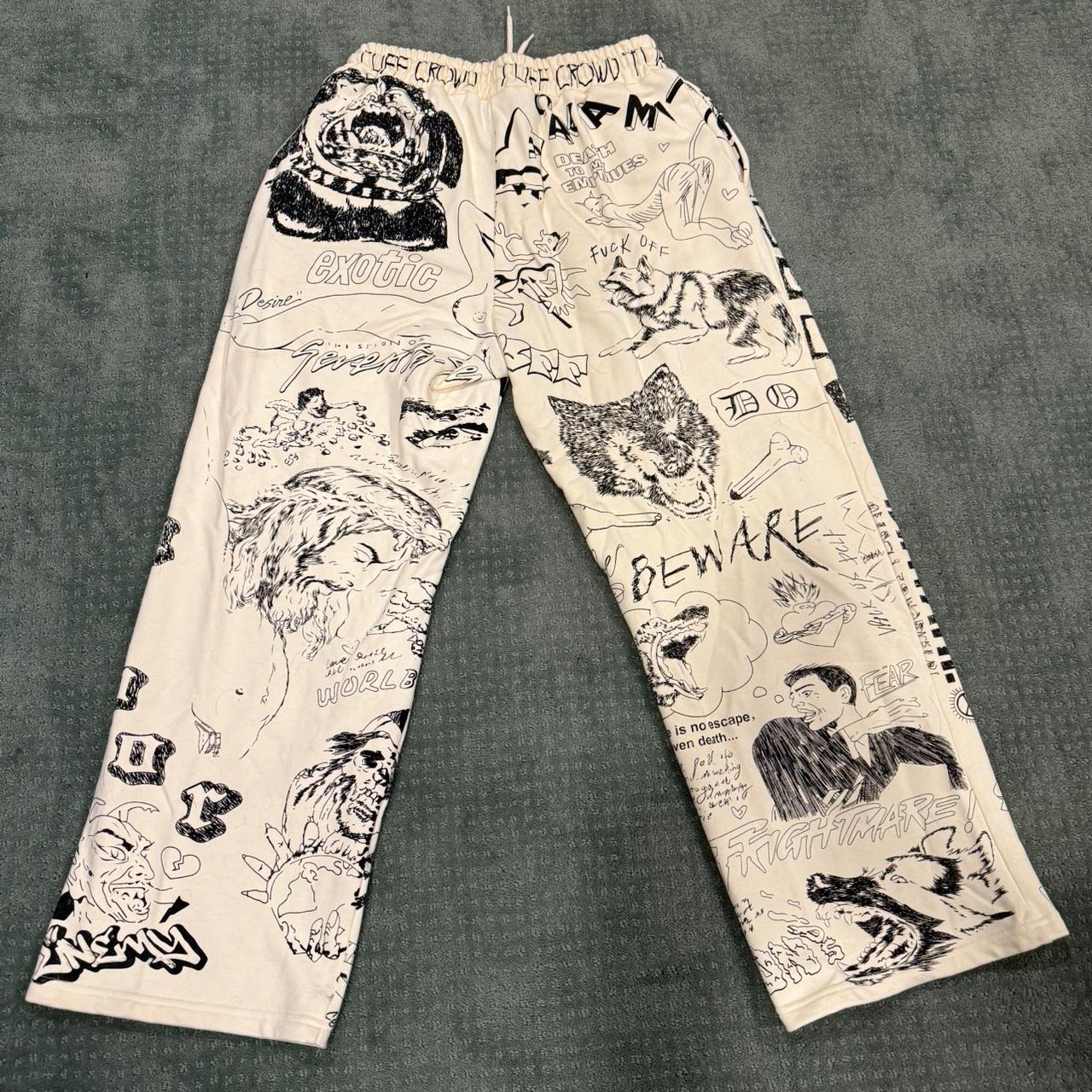 Tuff Crowd x SLAM Baggy Sweatpants 100% Authentic... | Depop