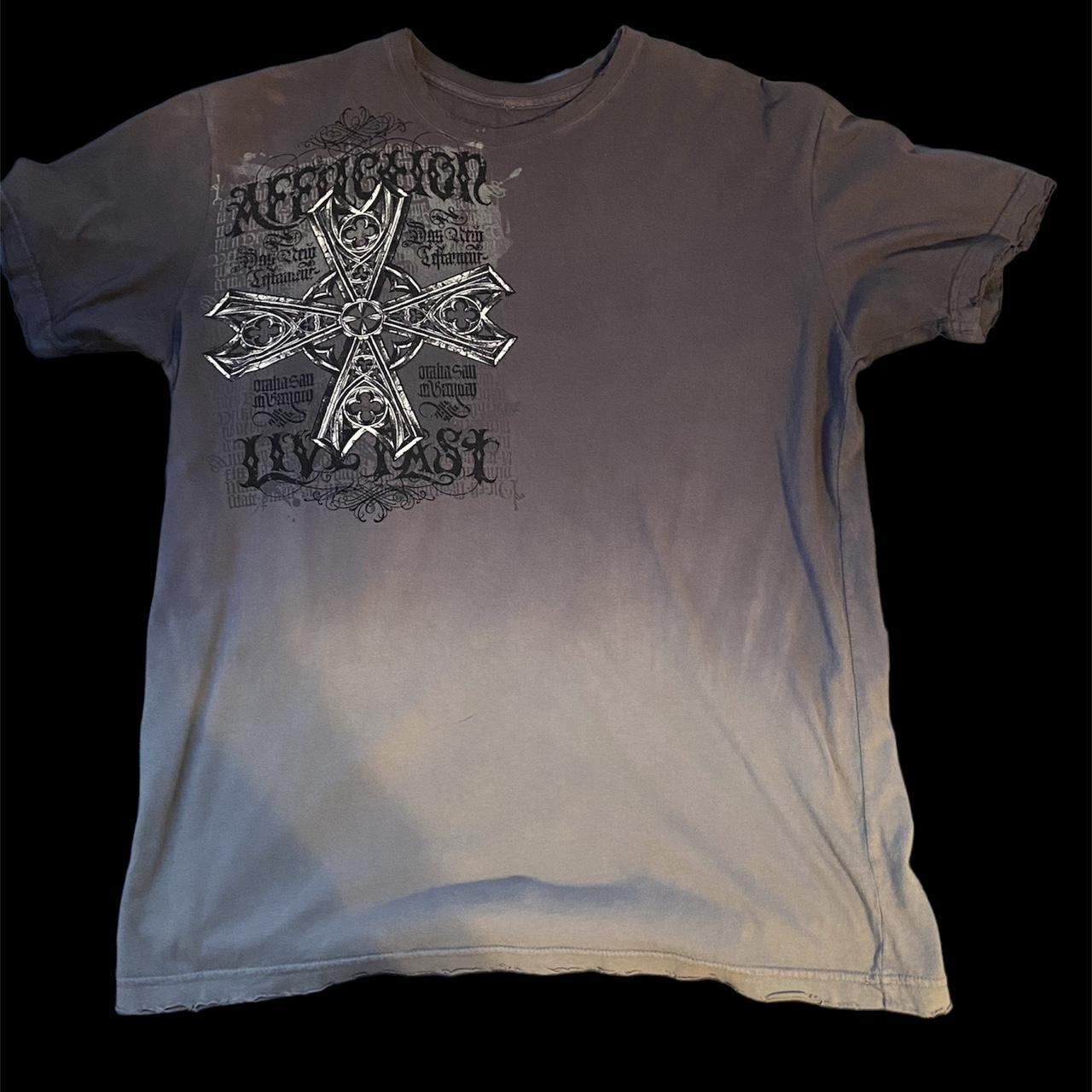 AFFLICTION LIVE FAST TSHIRT YUUUUUUPPP ANOTHER... - Depop