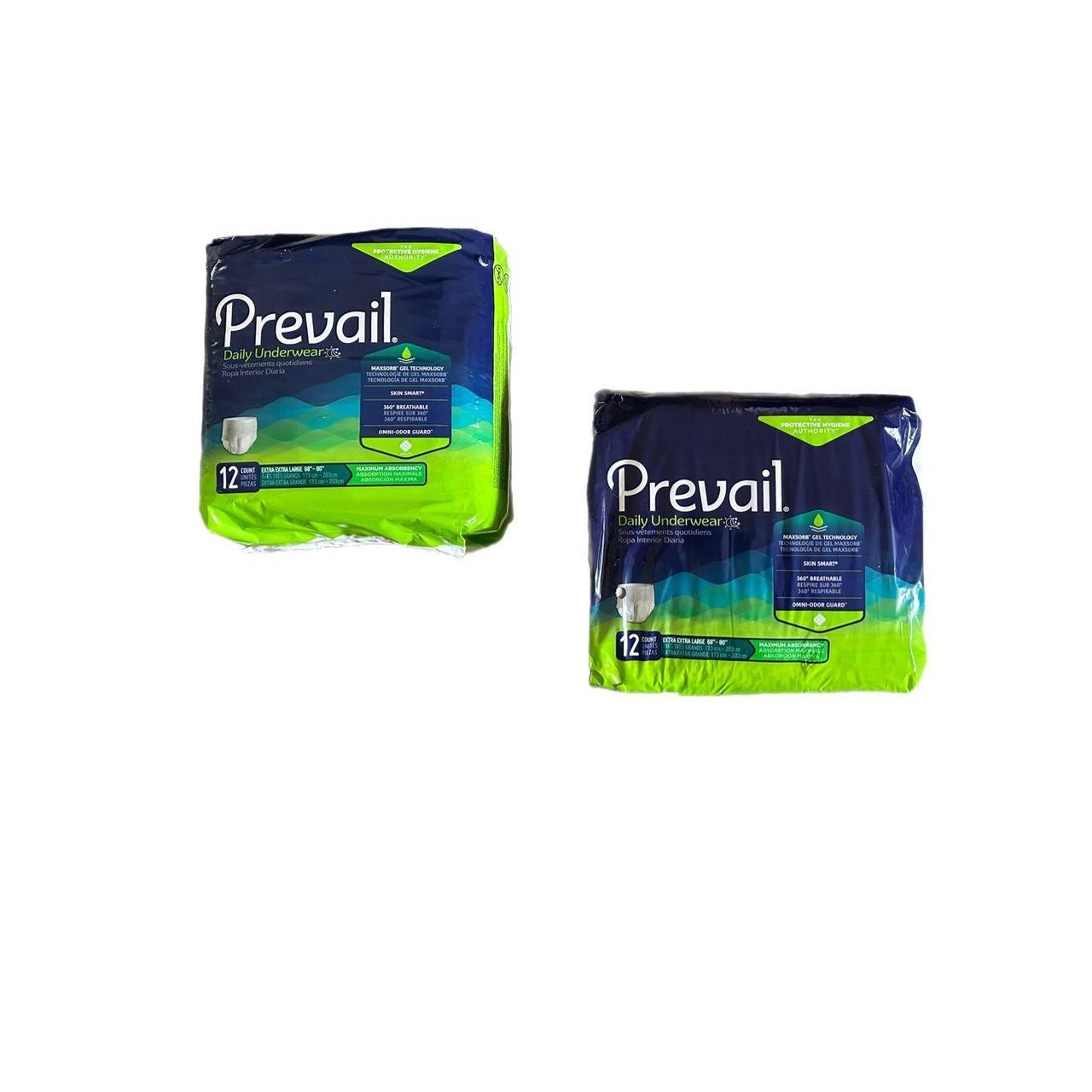 2 packs Prevail Daily Underwear in hard to find plus... - Depop