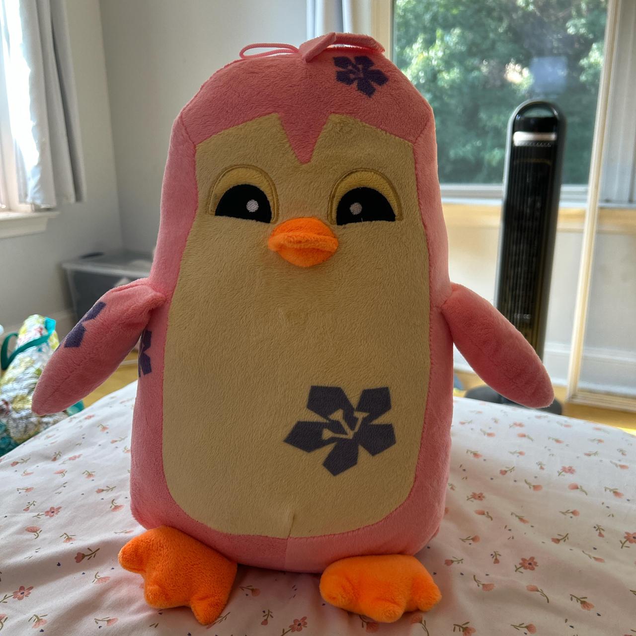 Animal Jam penguin plush!! 💗 She will be washed... | Depop