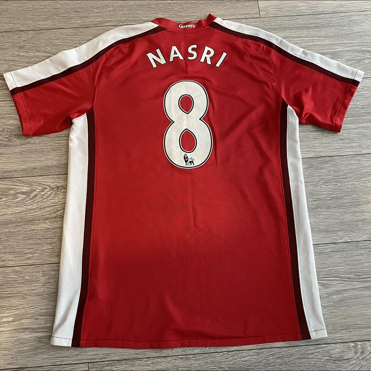 Nike Arsenal 2008/09 Home Shirt Has Nasri number 8... - Depop