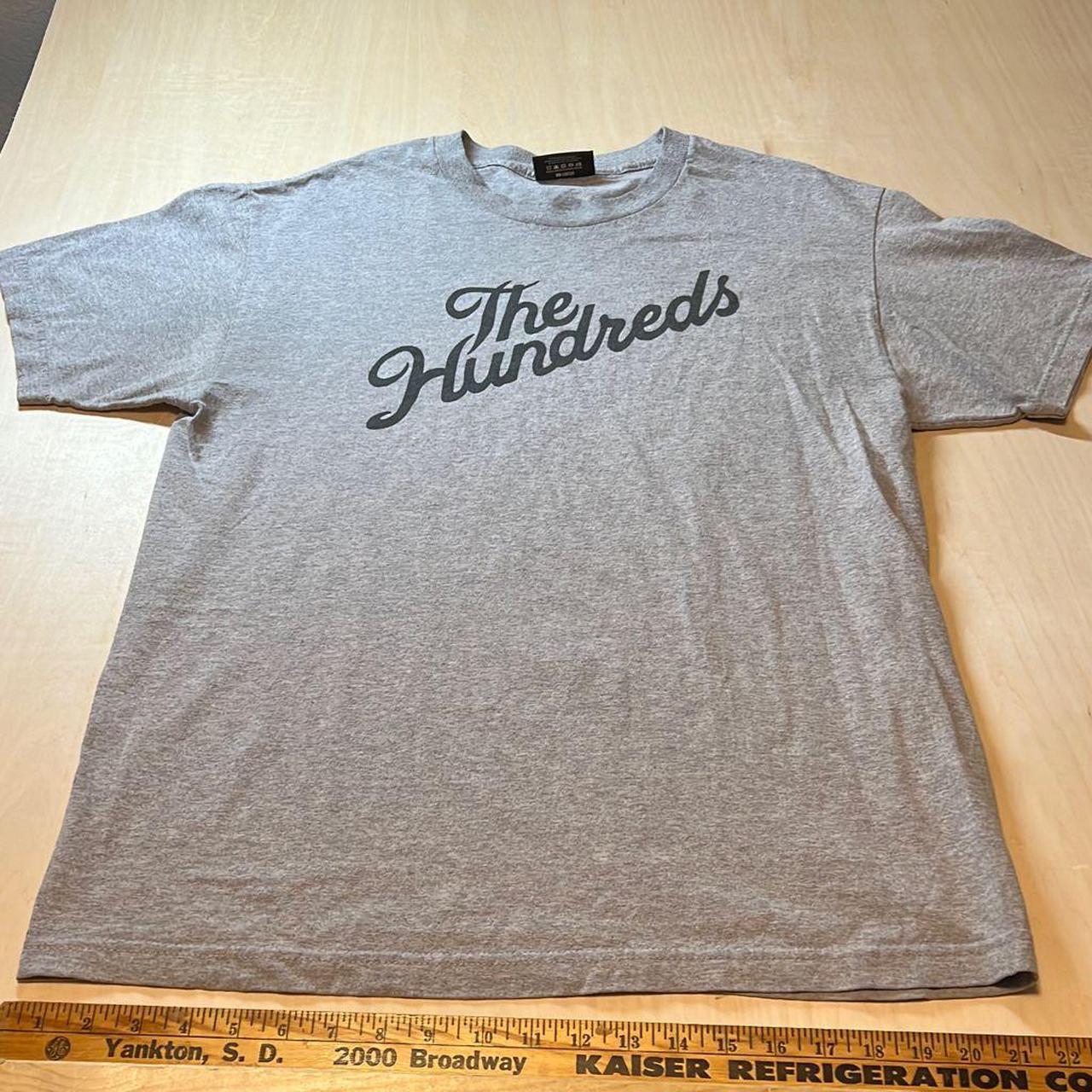 The Hundreds Men's Grey T-shirt | Depop