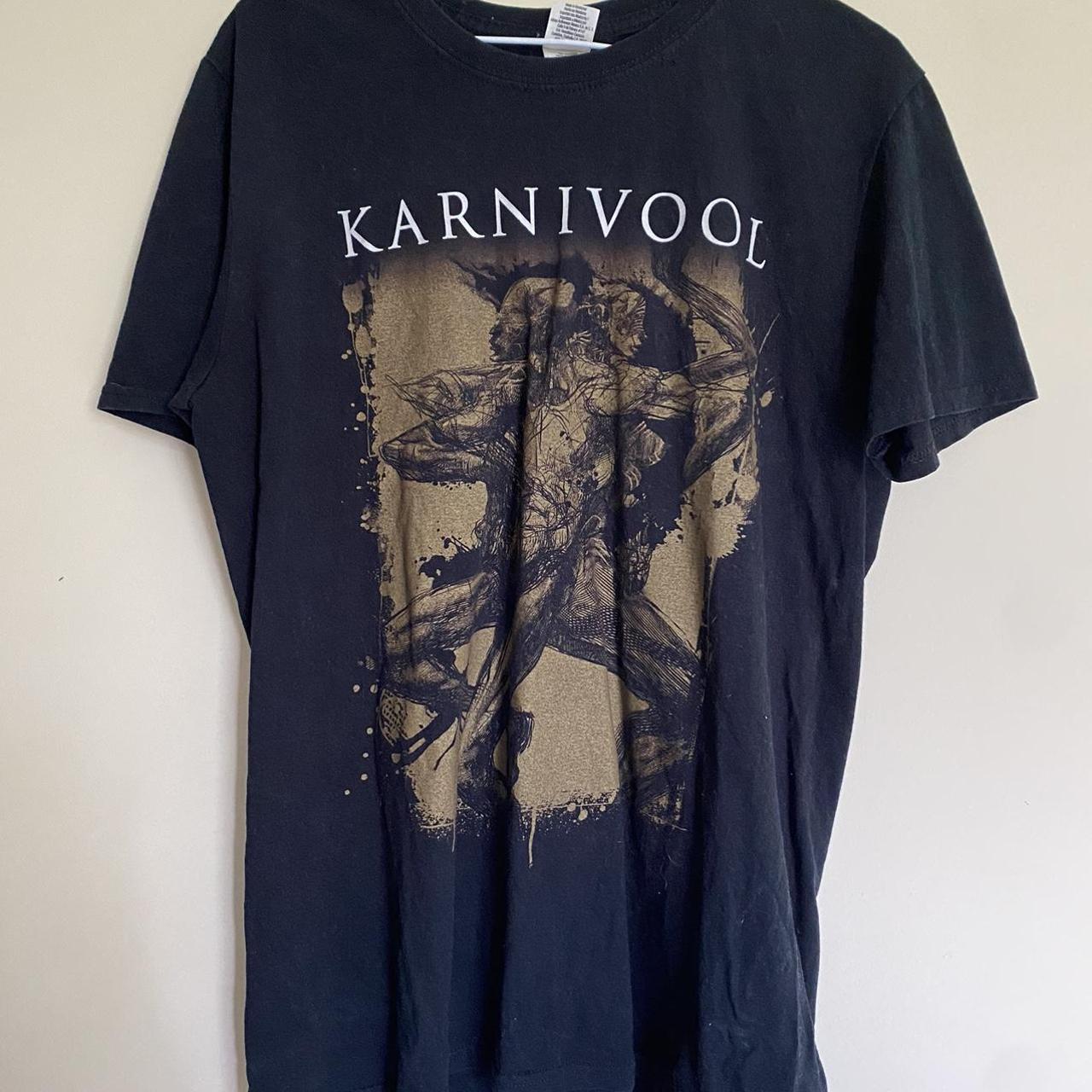 Karnivool tour tshirt Perfect condition - Depop
