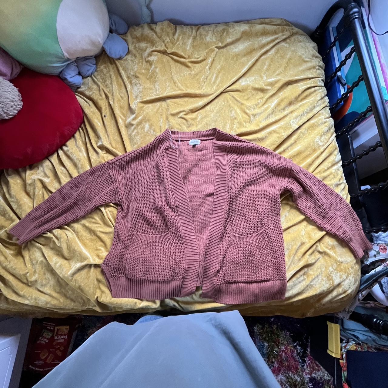 Orange cardigan From target (universal... - Depop