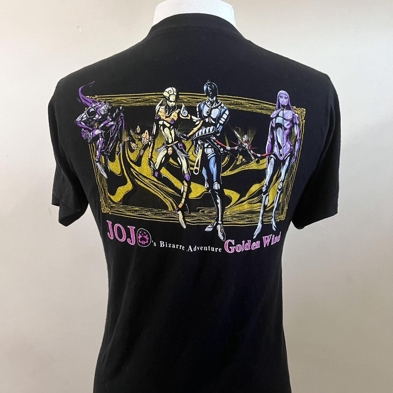 JOJO'S BIZARRE ADVENTURE GOLDEN WIND T-SHIRT... - Depop