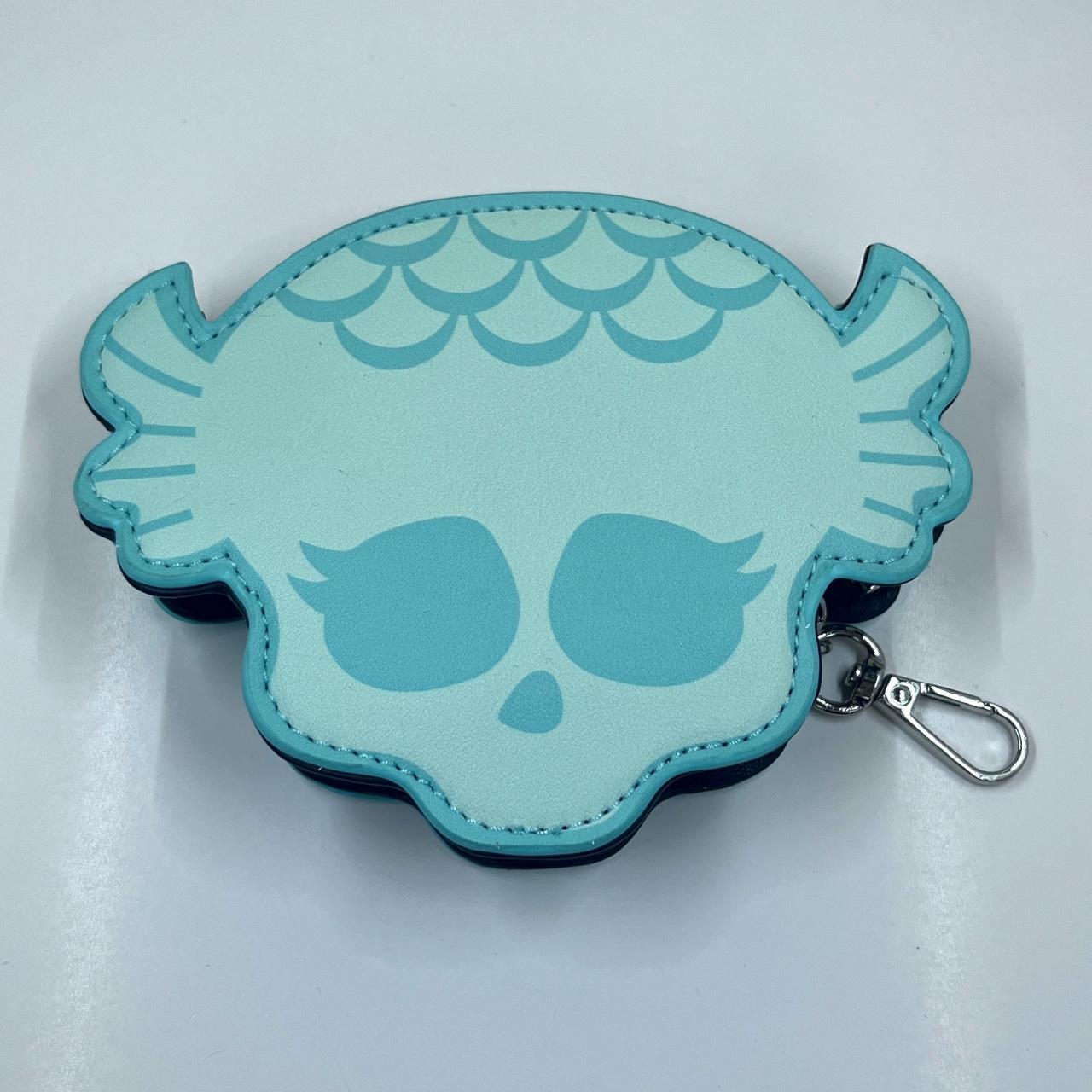 MONSTER HIGH LAGOONA BLUE SKULLETTE COIN PURSE... - Depop