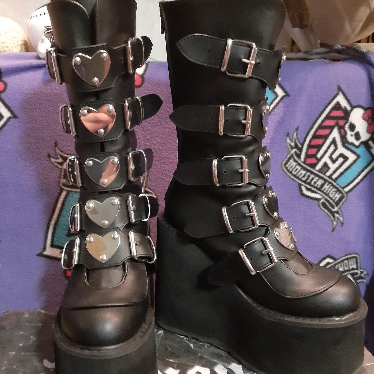 lovesick trinity platform demonias heart buckle 6