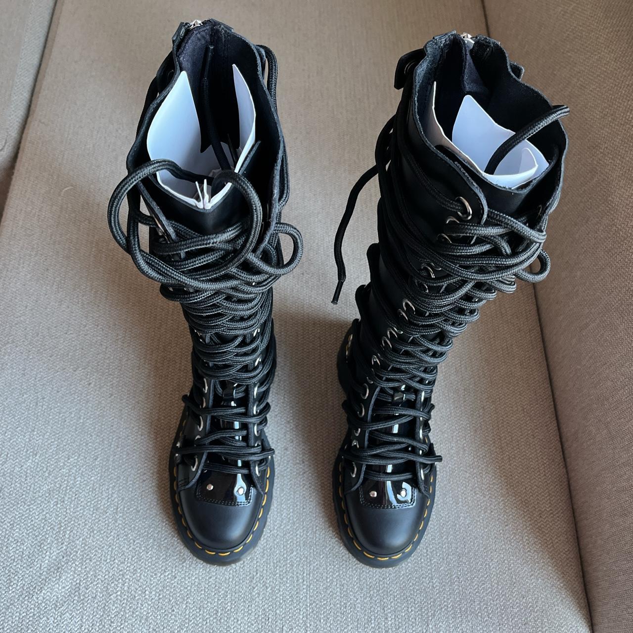 - Dr. Martens DARIA 1B60 BEX LEATHER LACE UP KNEE... - Depop