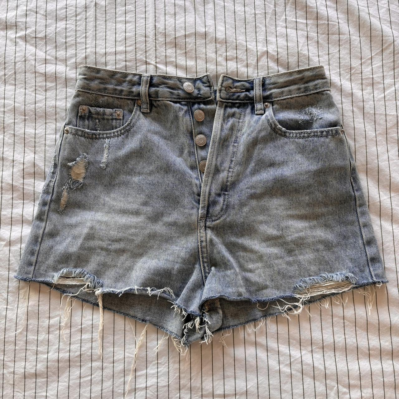 Glassons Denim Shorts 100% Cotton Size 8 - Depop
