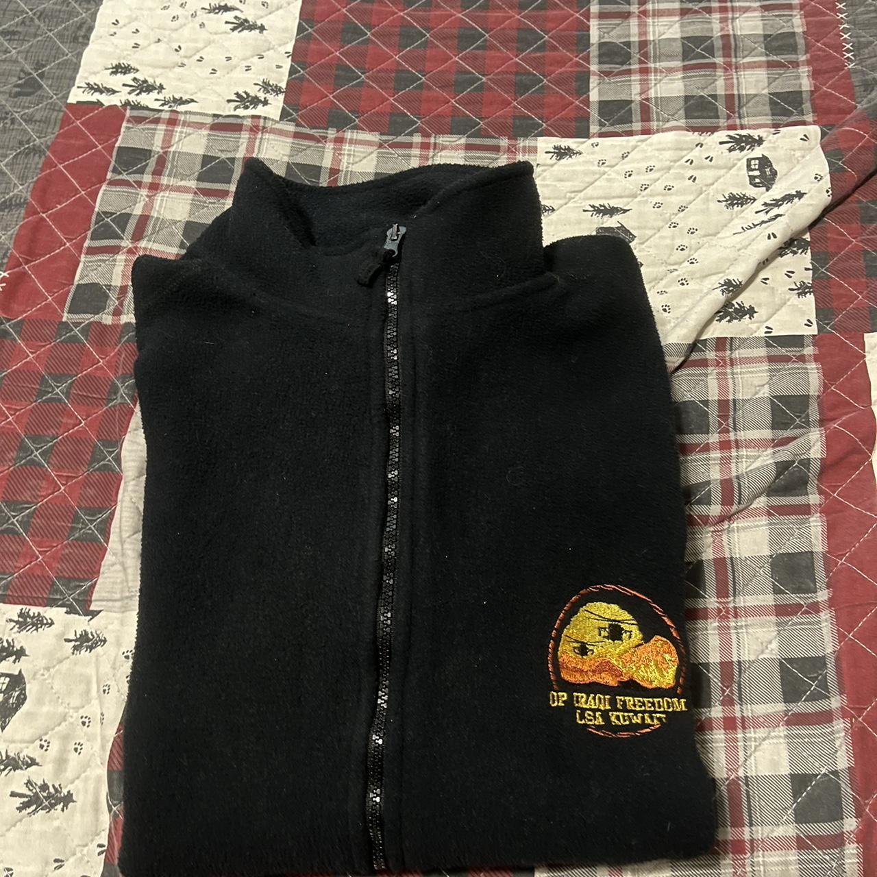 USMC fleece jacket - Depop