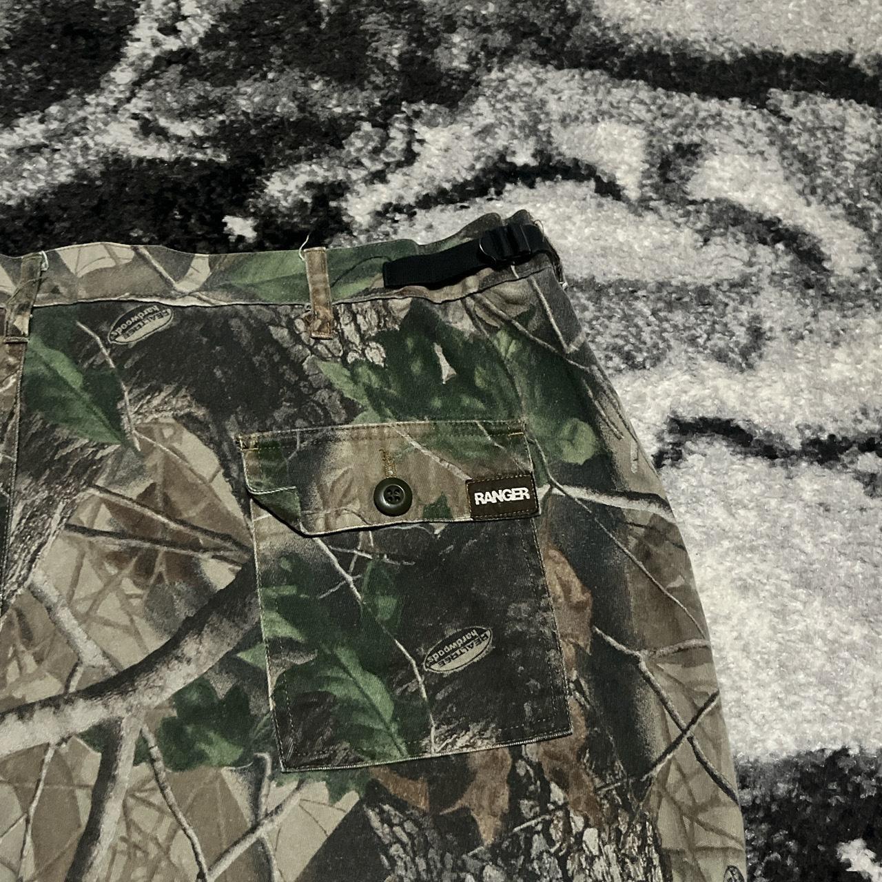 Y2K Ranger Camo Pants No flaws in excellent... - Depop