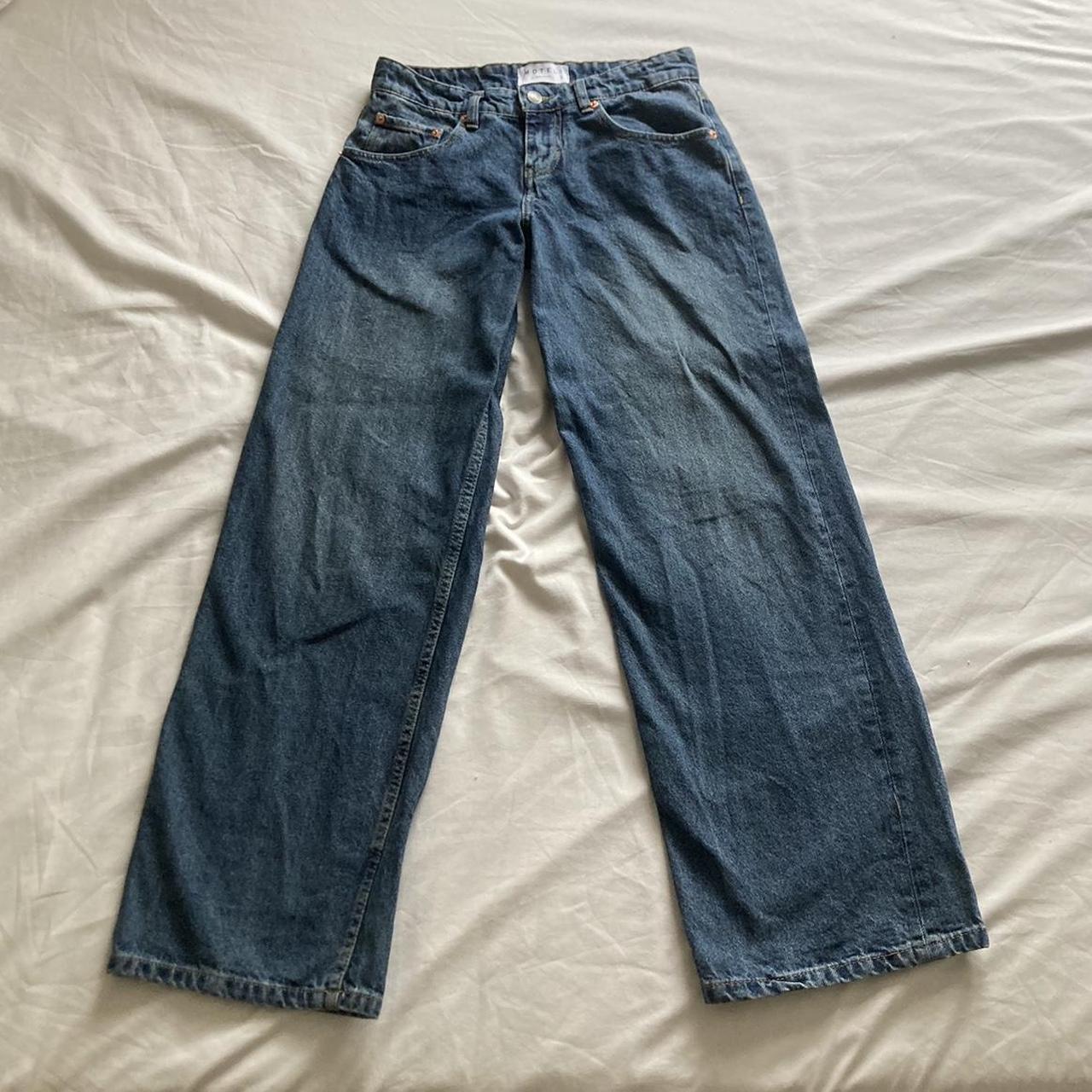 MOTEL ROCKS wide jeans W26 L32 Offers... - Depop