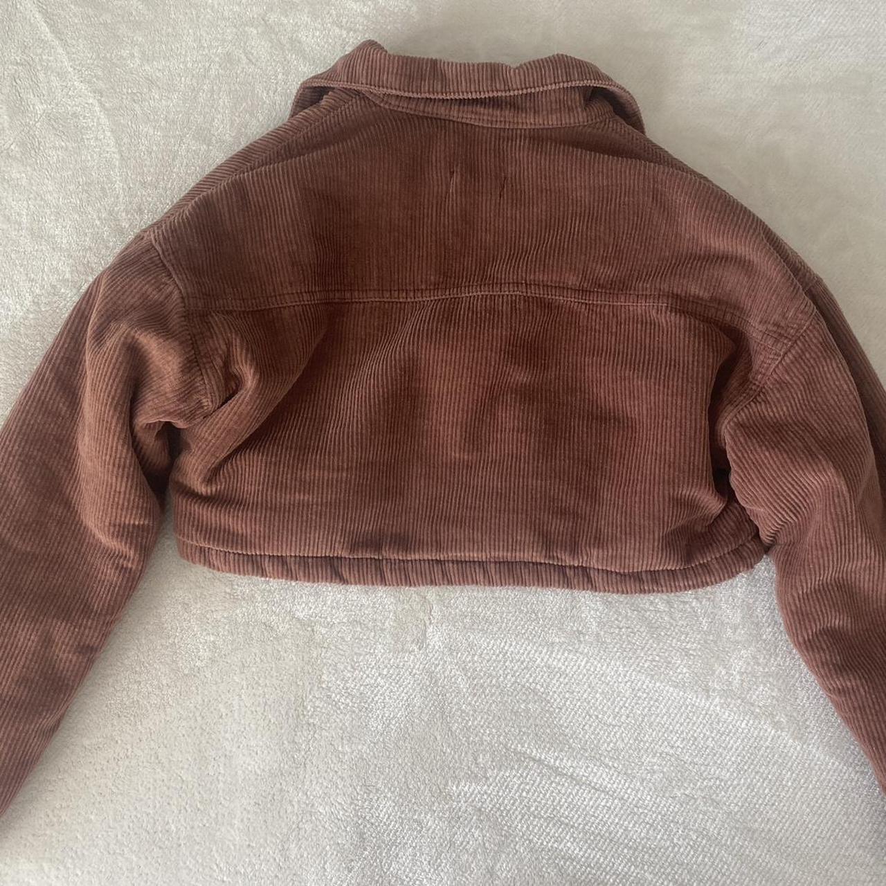 super cute cropped jacket, It’s fluffy in the... - Depop