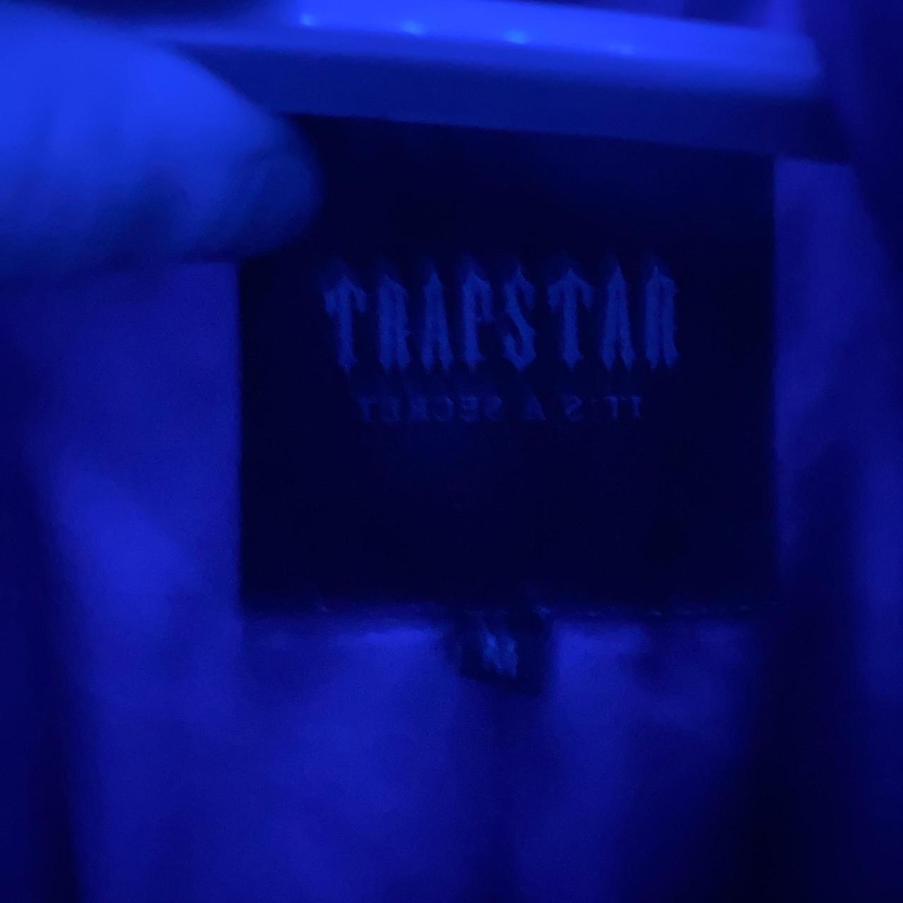 Blue Trapstar hyperdrive puffer coat medium - Depop