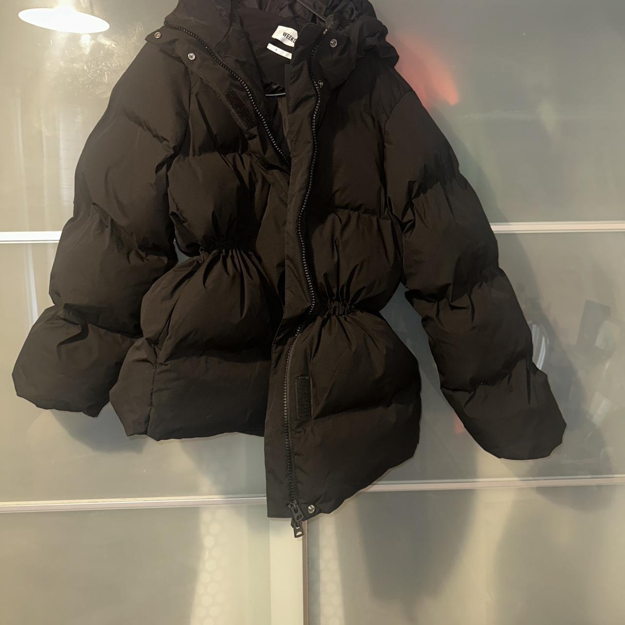 Interest check. Weekday waisted puffer jacket in the... - Depop