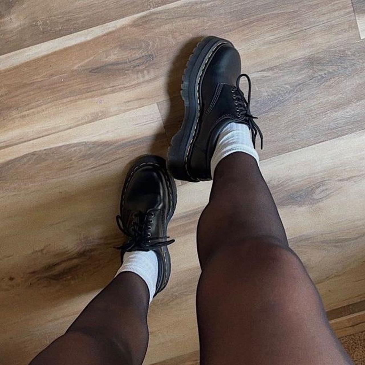 Doc Martens 8053 Leather Platform Casual Shoes -... - Depop