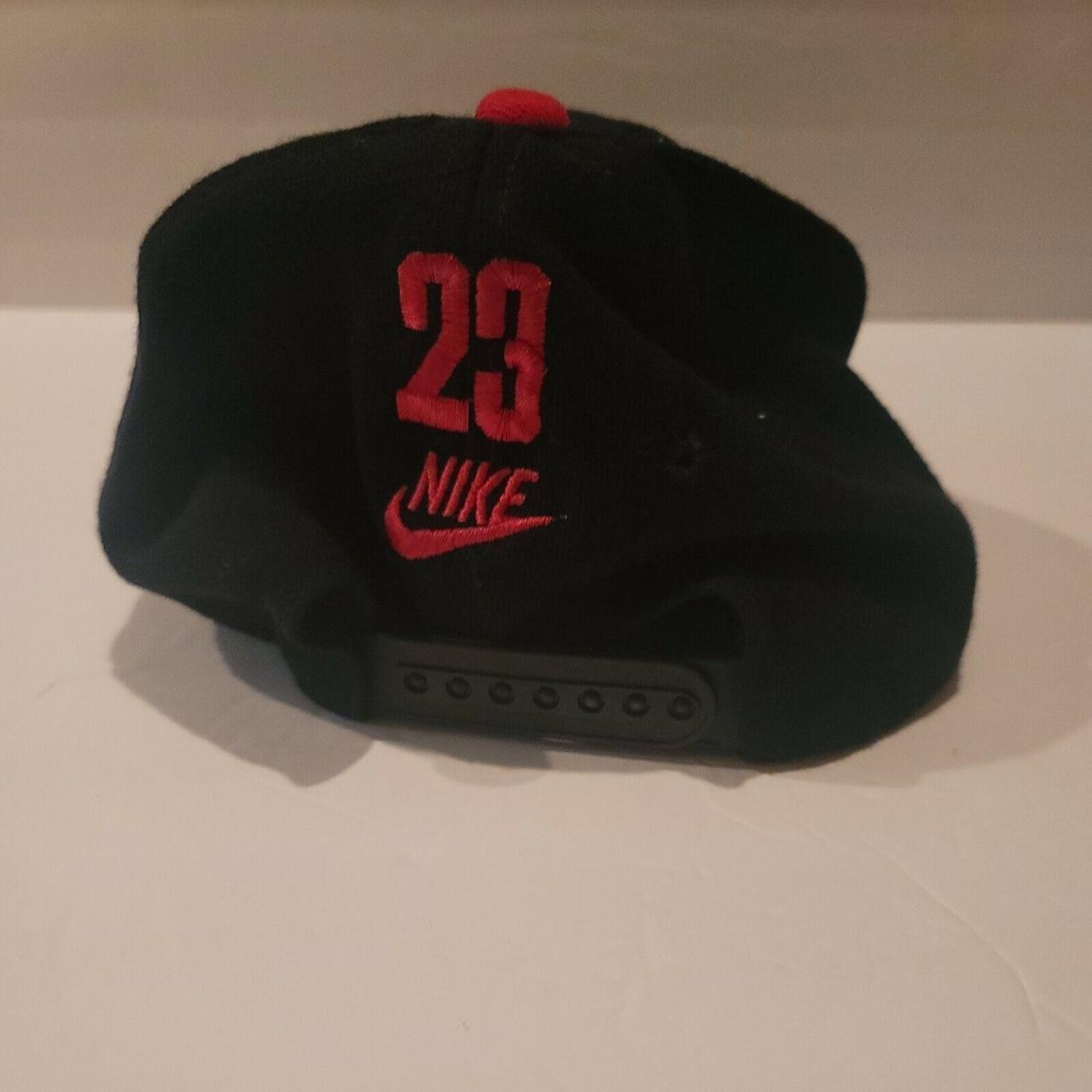 AIR JORDAN Vintage NIKE 90's Snapback Wool SCRIPT... - Depop