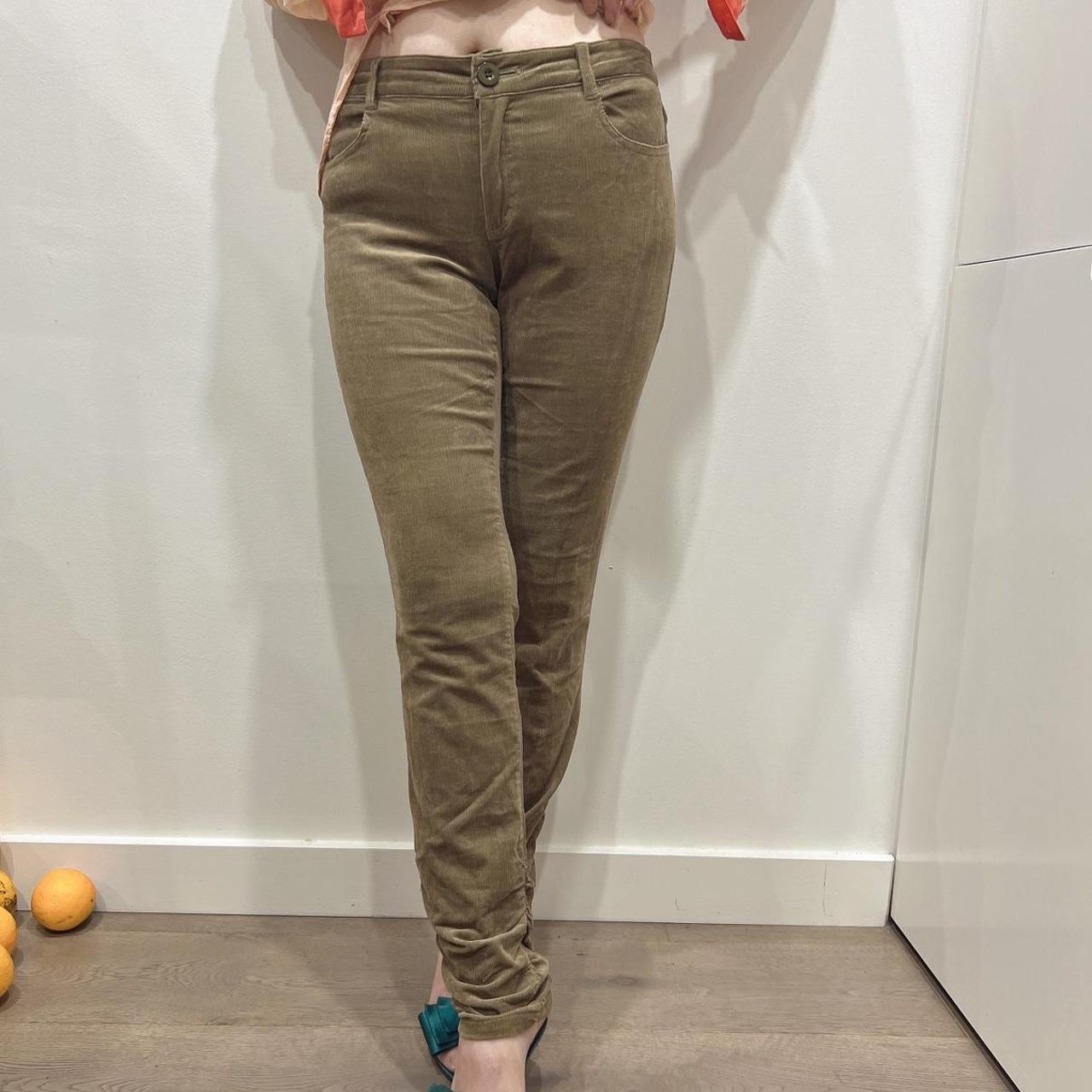 vintage style corduroy pants Skinny legs super cool... - Depop