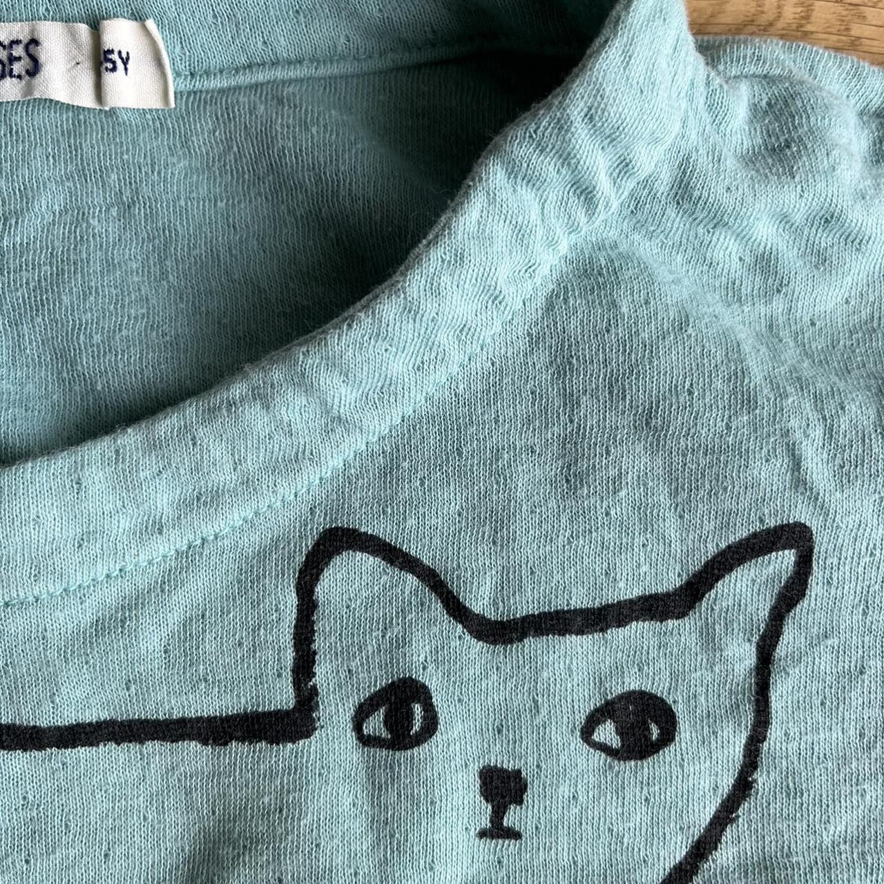 Bobo Choses cat dress - size 4-5yr. My daughter is... - Depop