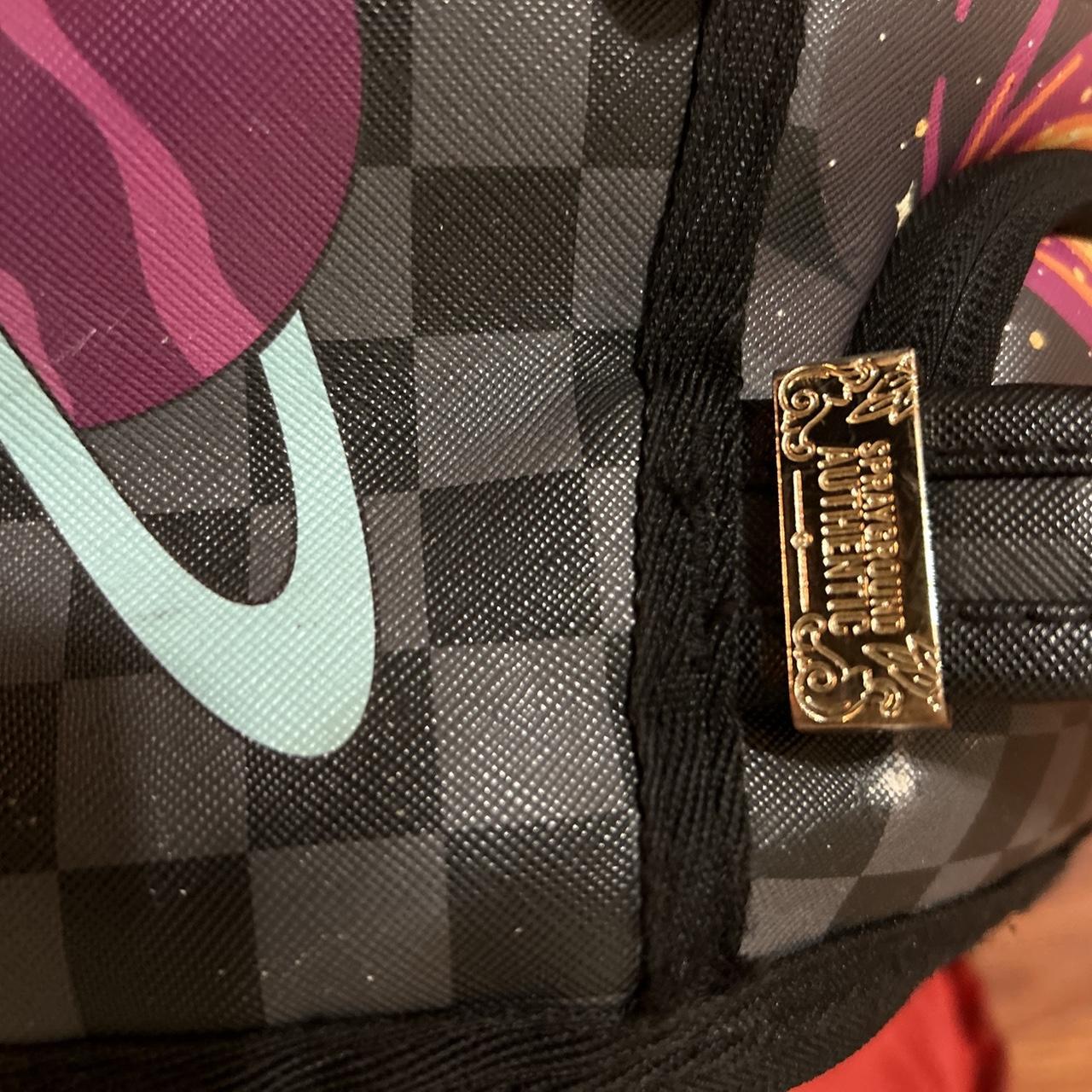 Black and green Sprayground backpack #streetwear - Depop