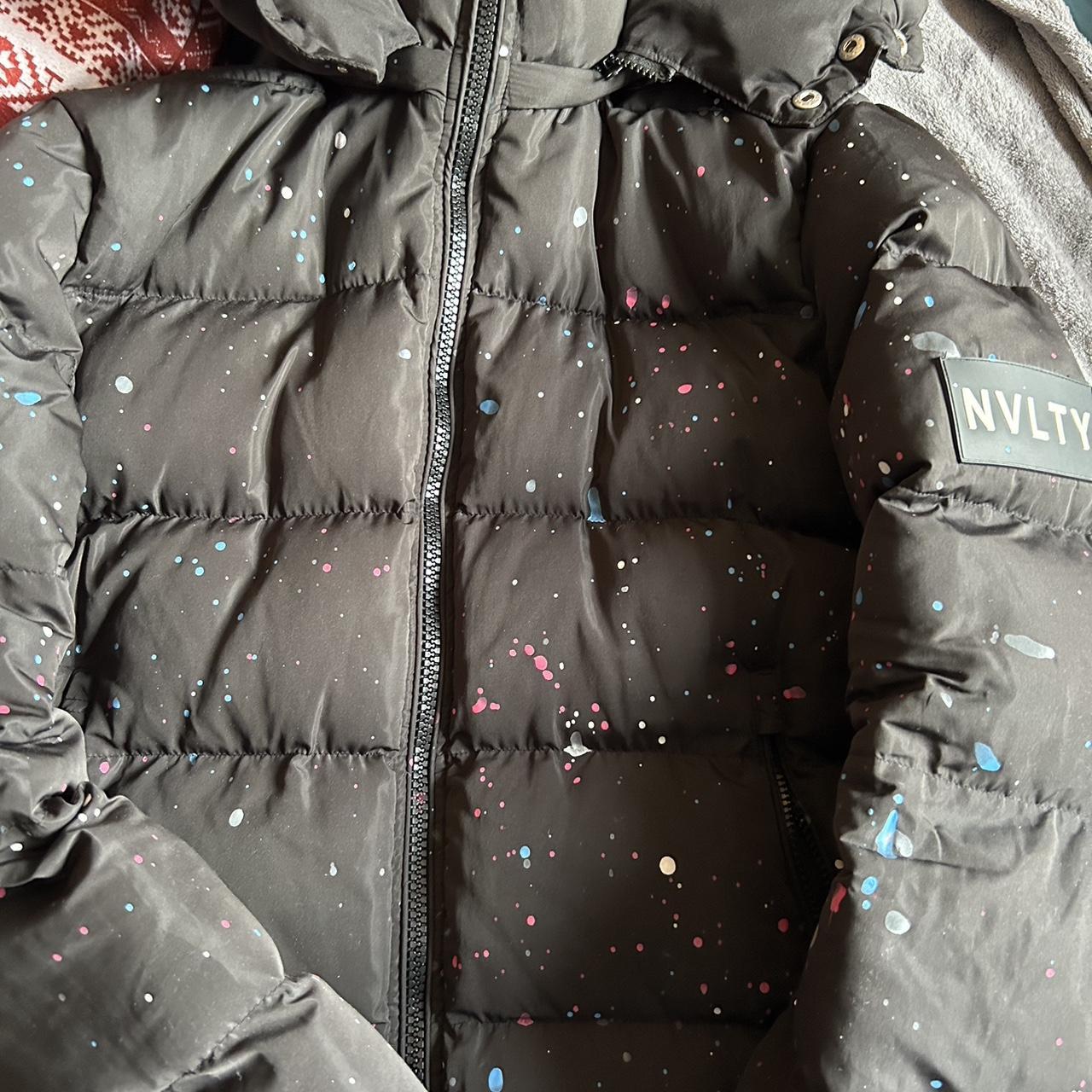 Nvlty paint splatter jacket - Depop