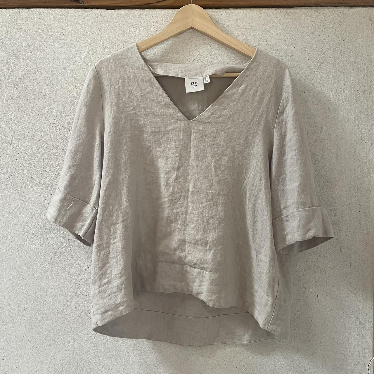 Elk Linen Natural Neutral colour Superb quality... | Depop
