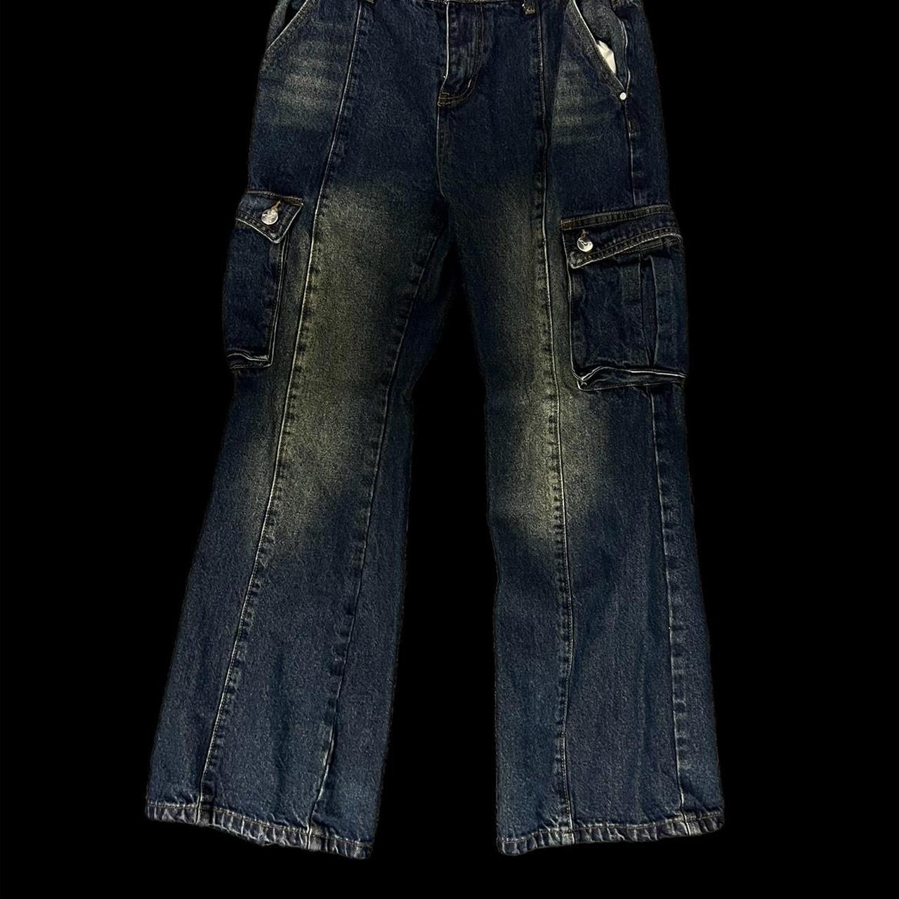 Ditch Denim Cargos Great condition Worn for a... - Depop