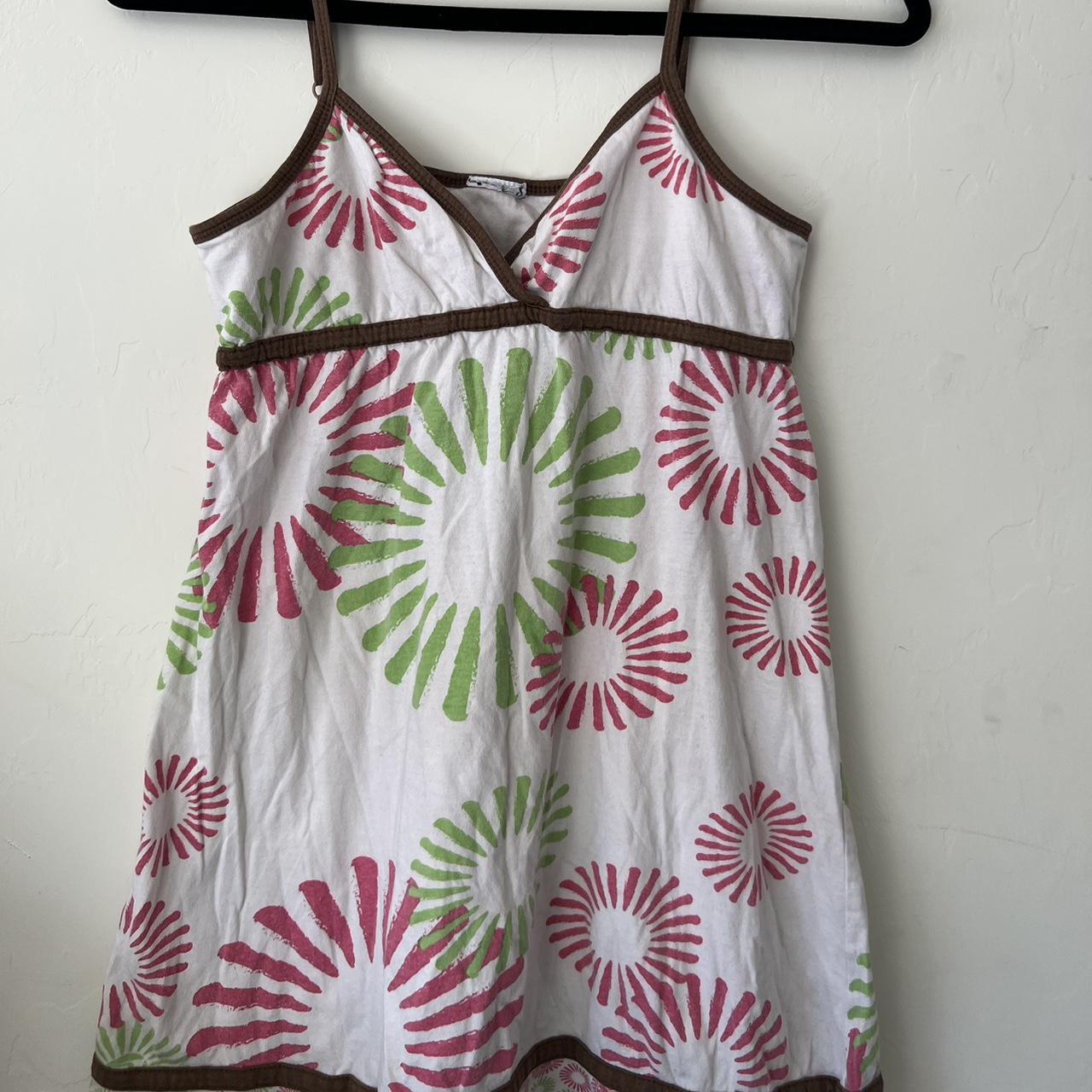 Vintage Roxy dress/shirt it’s so cute as a beach... - Depop