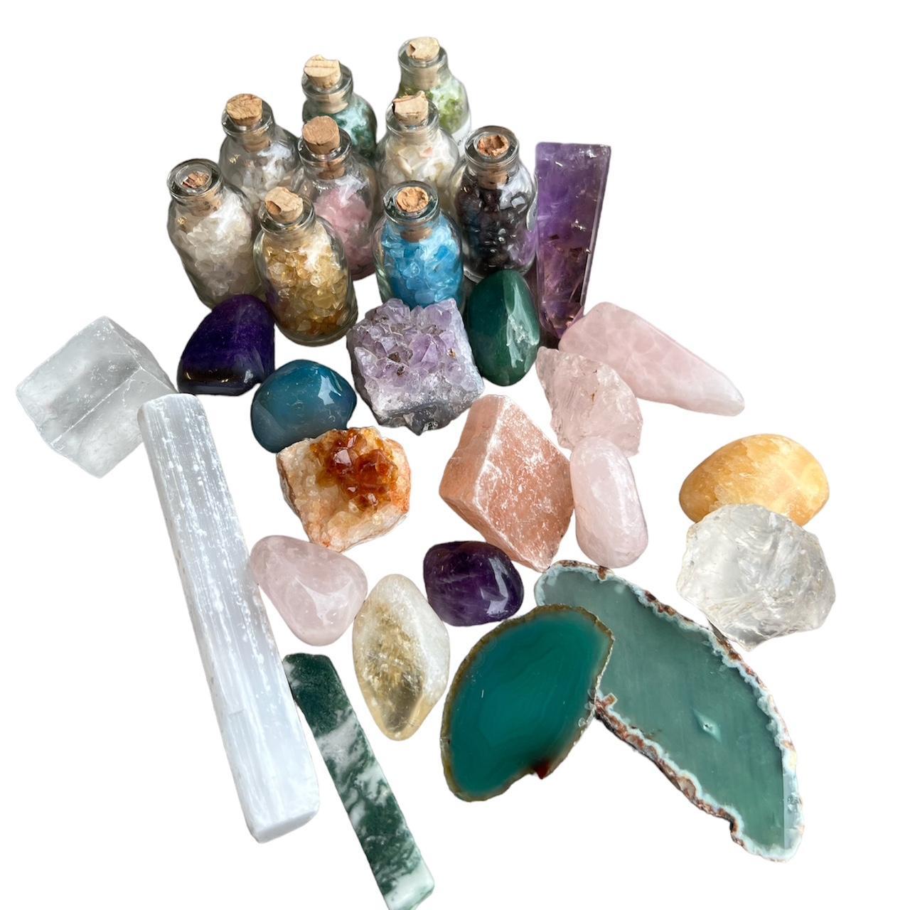 selling my crystal collection! comes with an... - Depop