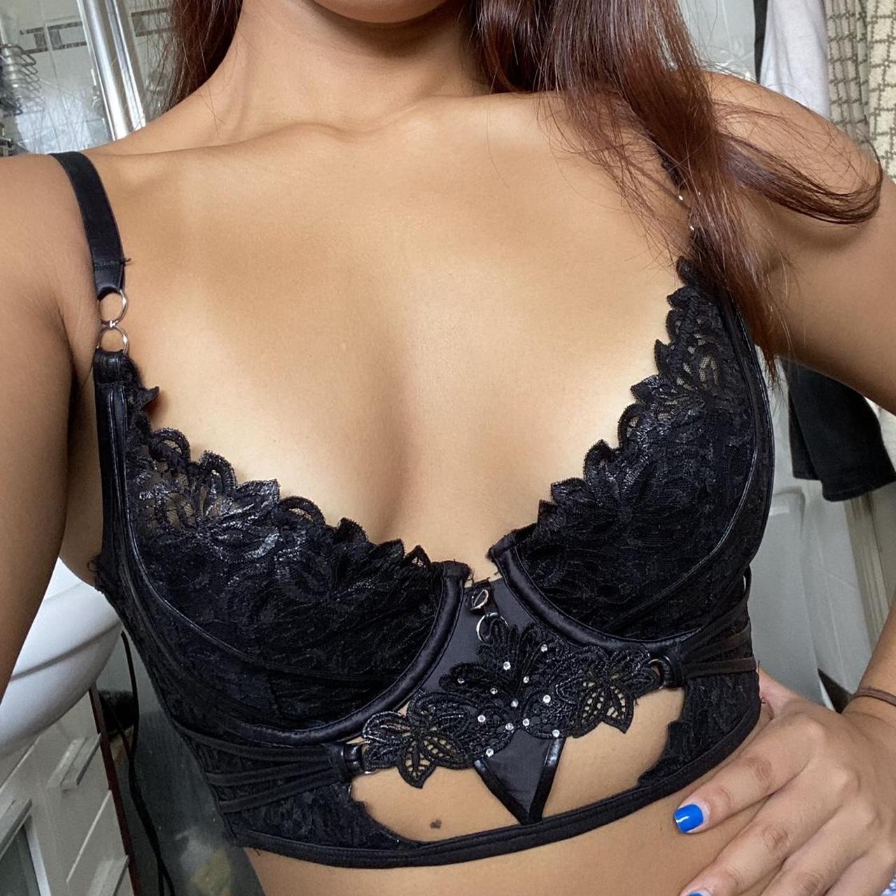 BRAS N THINGS corset bra 🐺 Vamp Midnight Minerva... - Depop