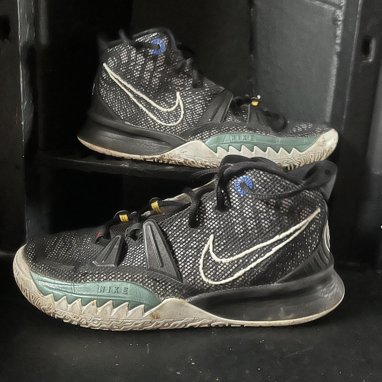 Nike kyrie 7s Good basketball shoes worn a few... - Depop