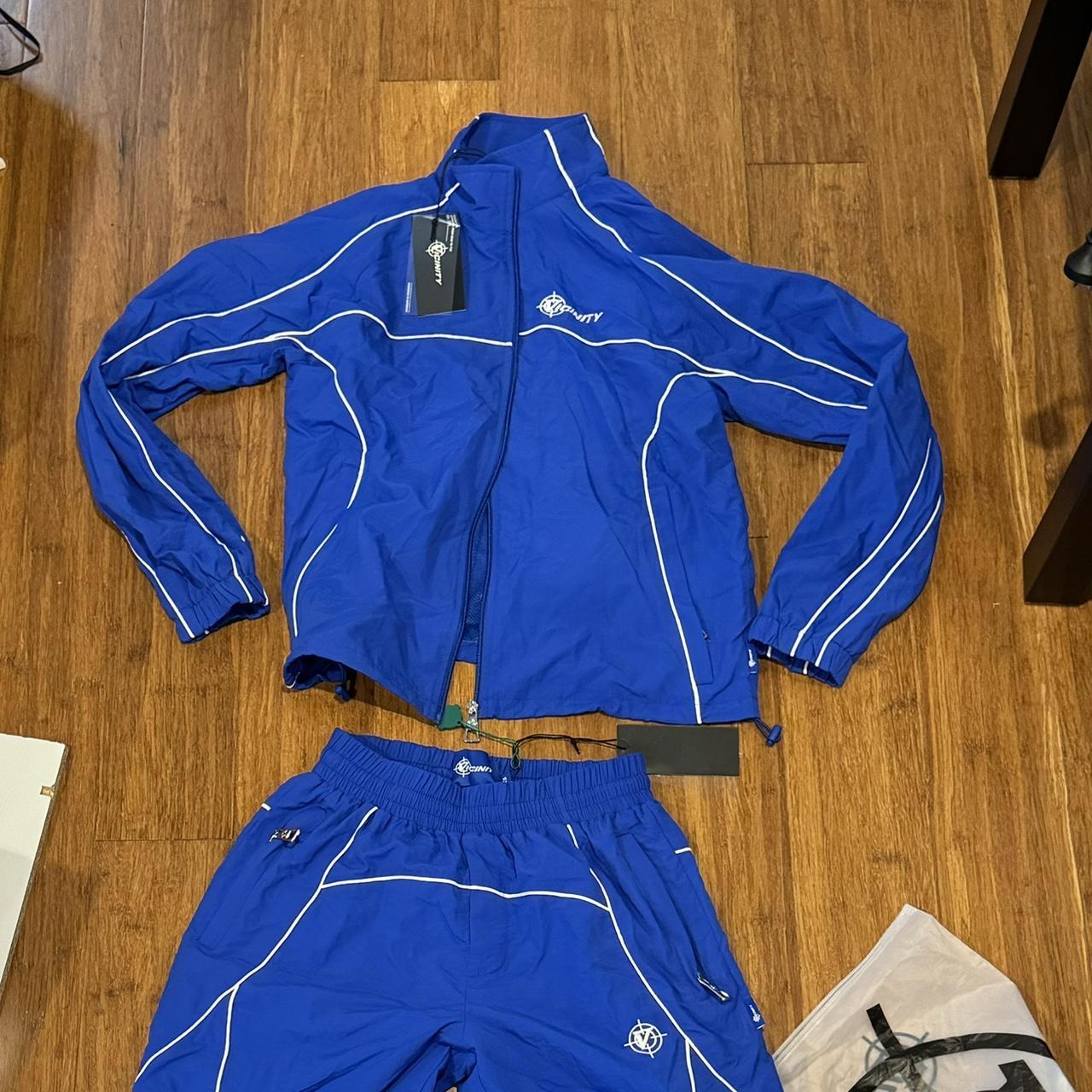 VICINITY blue tracksuit -brand new, never worn -both... | Depop