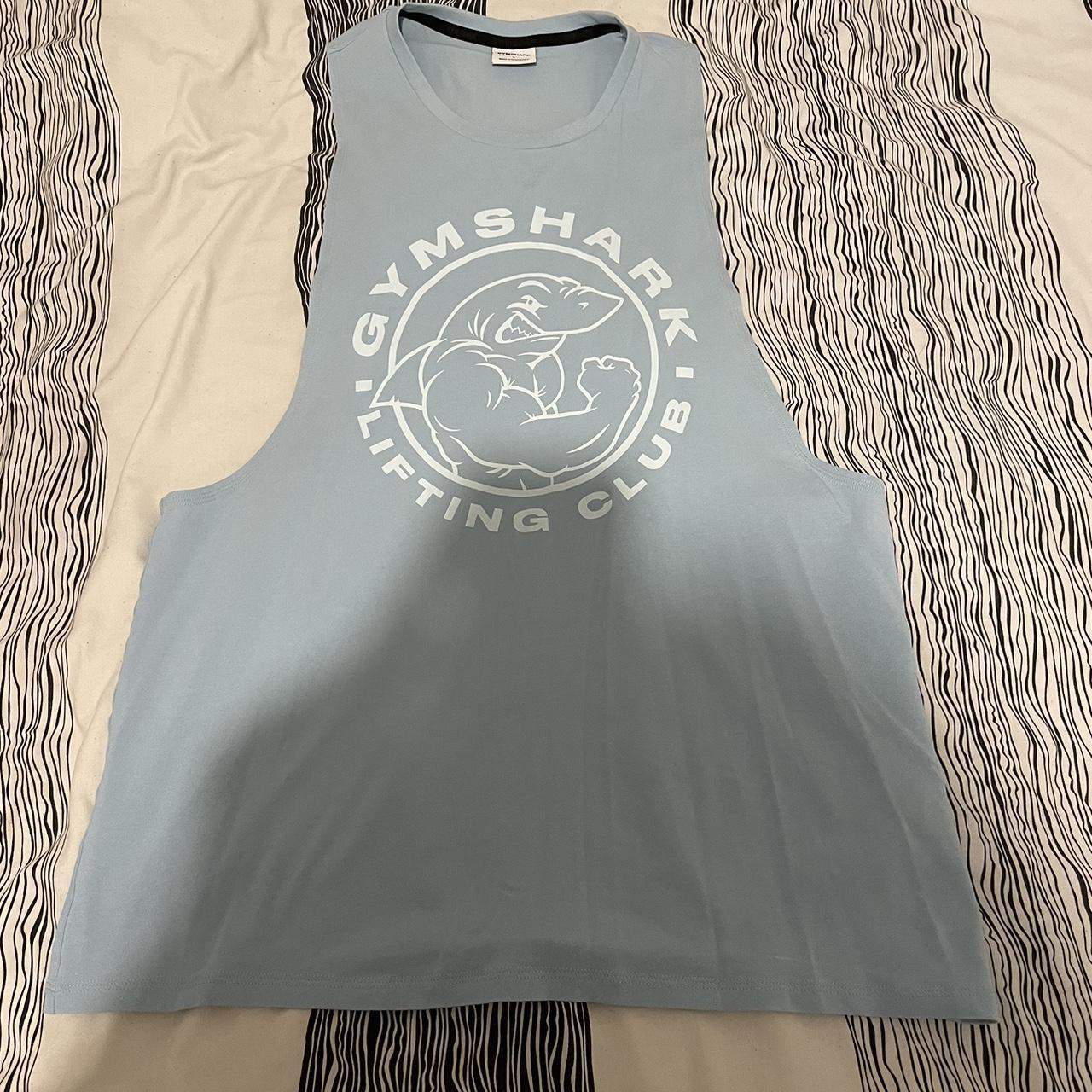 Gymshark singlet, worn rarely - Depop