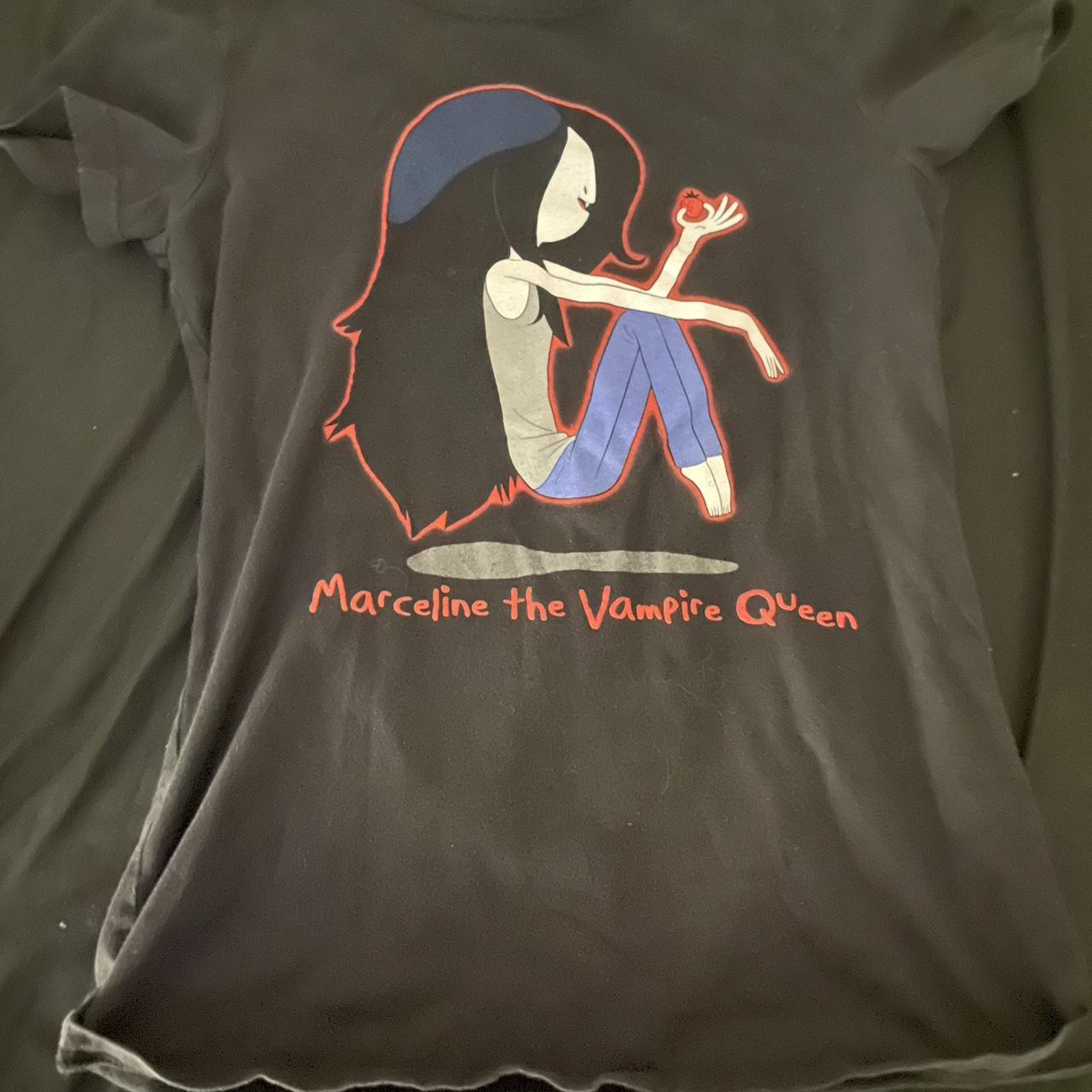 Marceline adventure time t shirt Says medium but it... - Depop