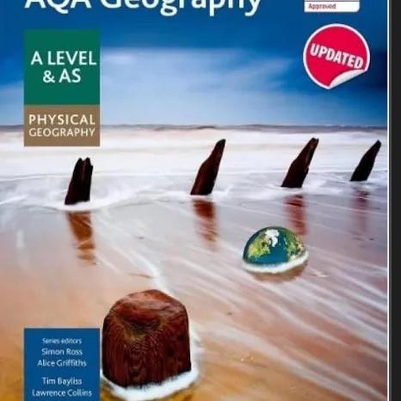 AQA Geography A-level Revision Books - edition... - Depop