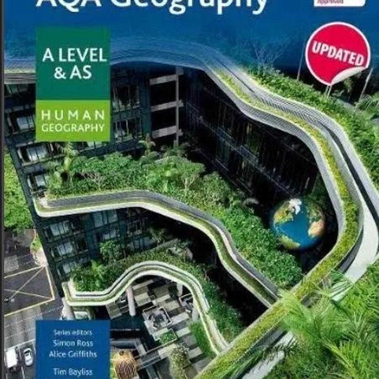 AQA Geography A-level Revision Books - edition... - Depop