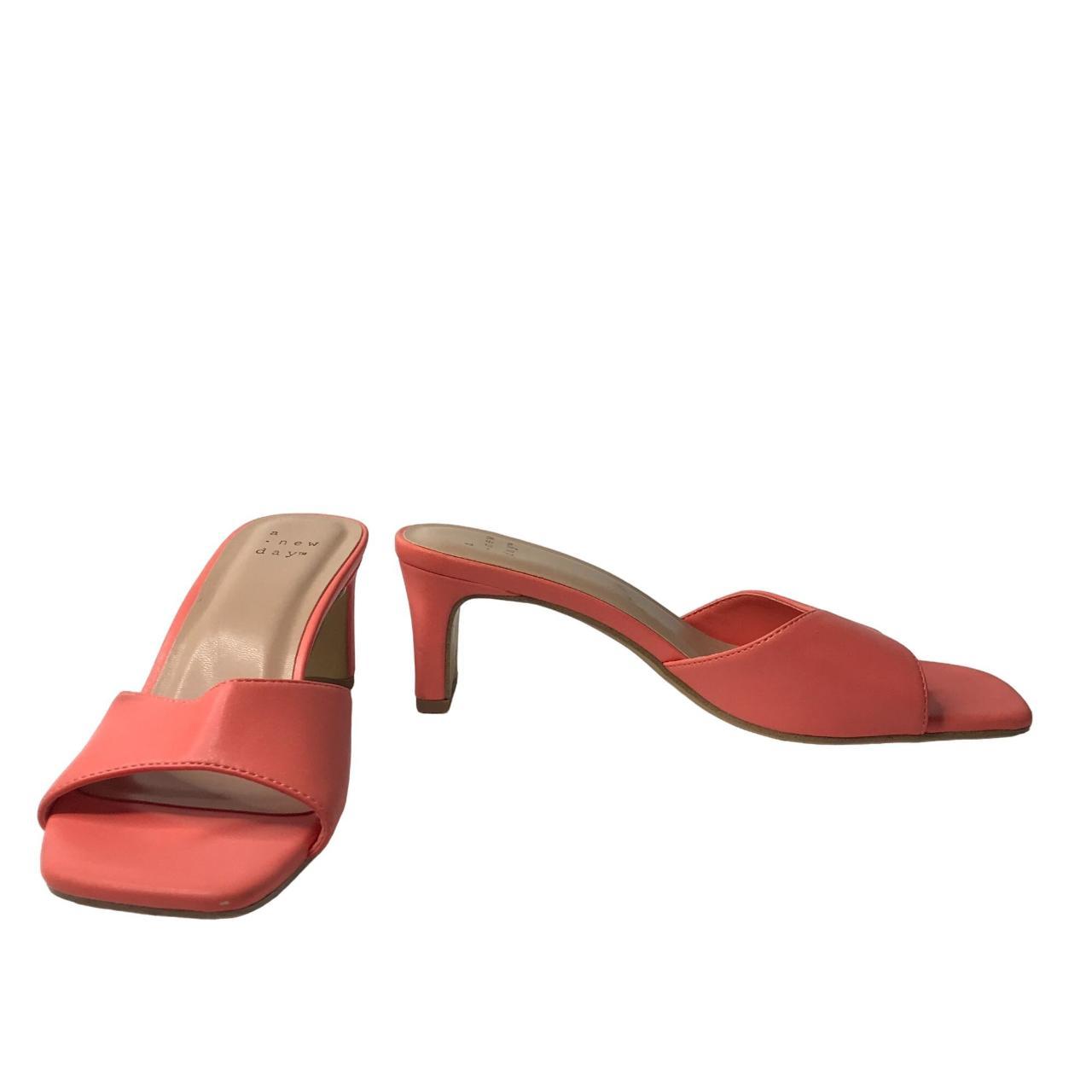 A New Day Women's Pink Slides | Depop