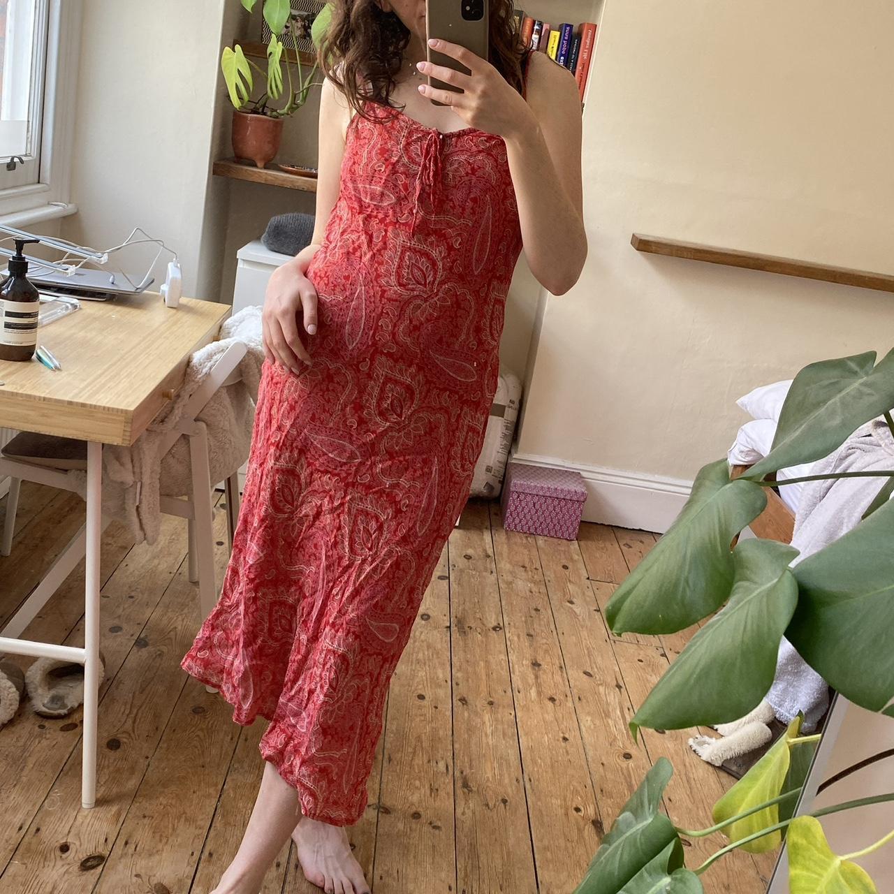 Principles Women's Red Dress | Depop