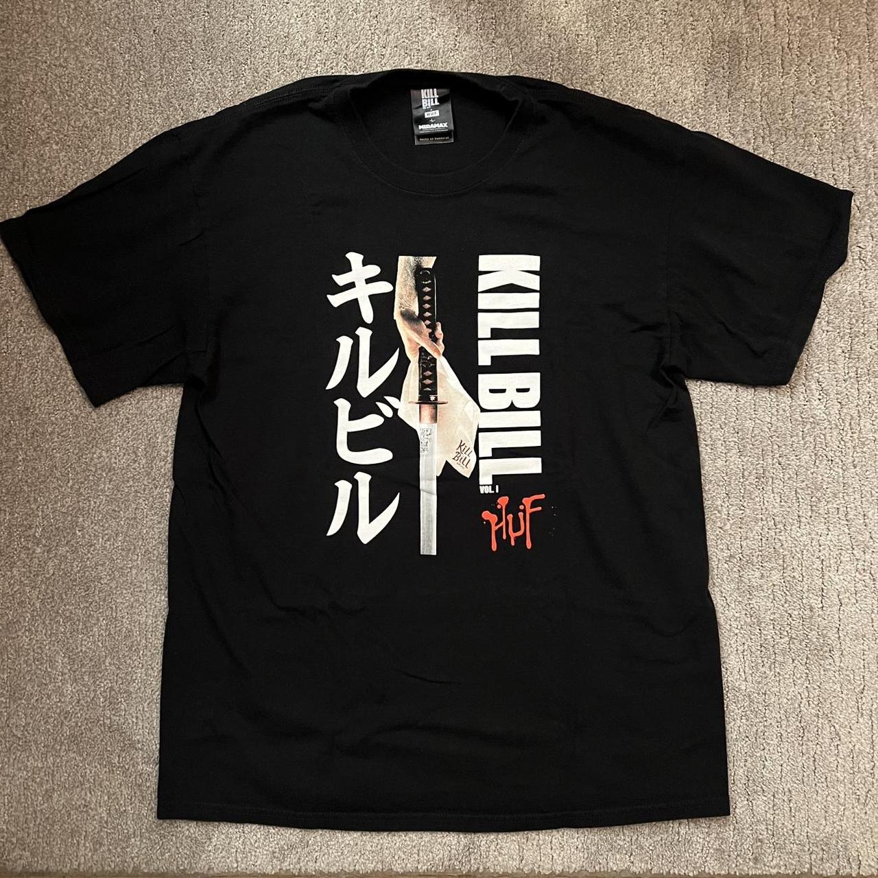 Huf x Kill Bill Chapters Tee Worn once, no... | Depop