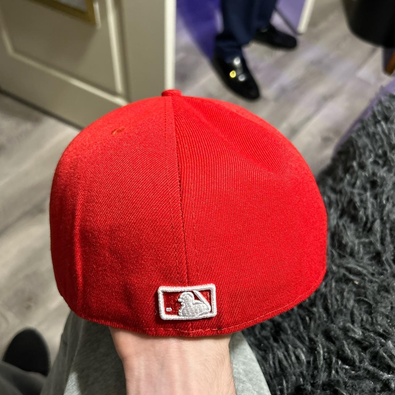 Red New Era Baseball Hat | 58.7 CM brand new never... - Depop
