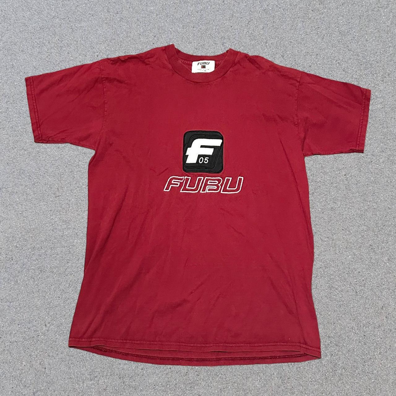 •vintage 90s fubu 05 t shirt •size xl •made in usa - Depop