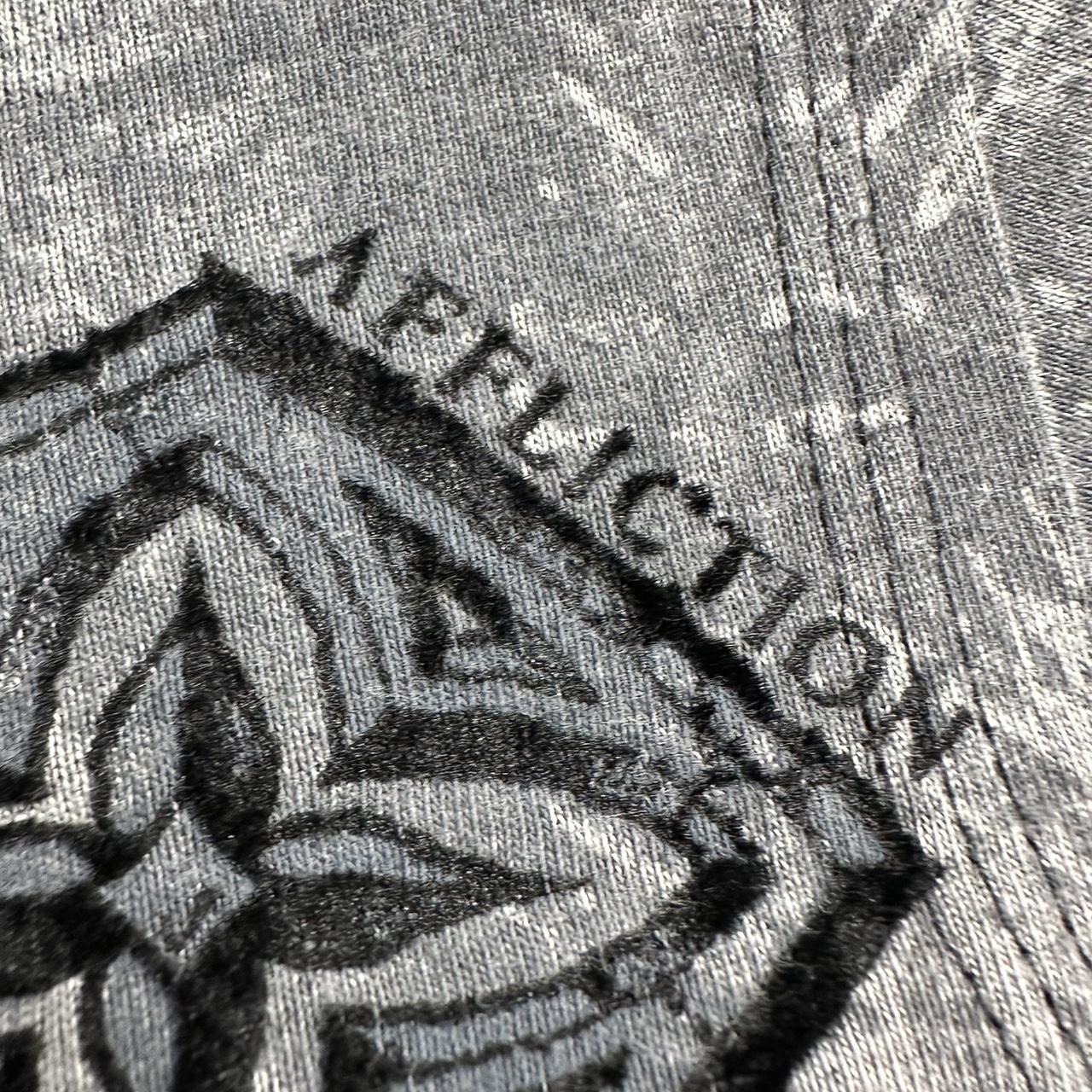 •vintage y2k affliction angel wings cross t shirt... - Depop