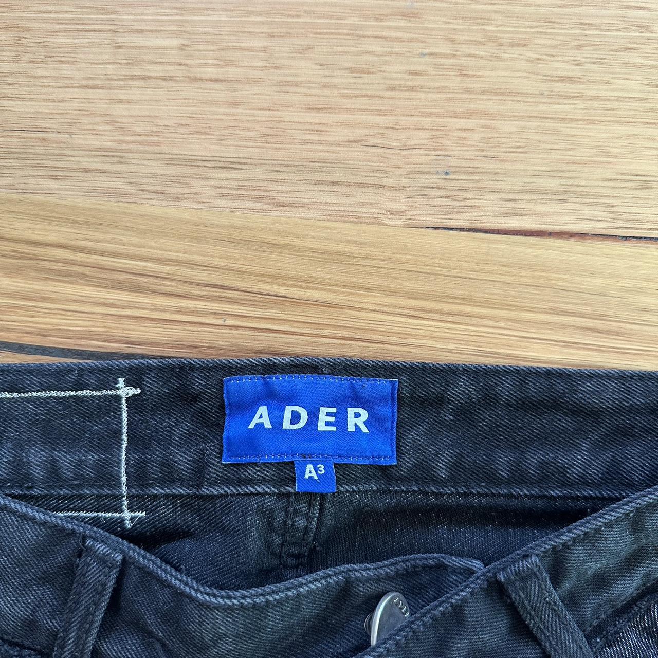 Ader Error Black Distressed Jean No Flaws Fits very... - Depop